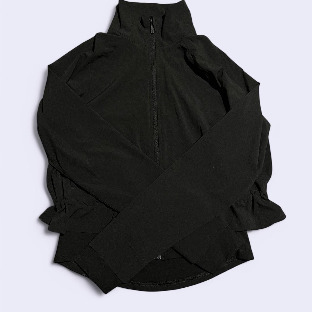 black define workout jacket 🏃‍♀️ size xs | Depop
