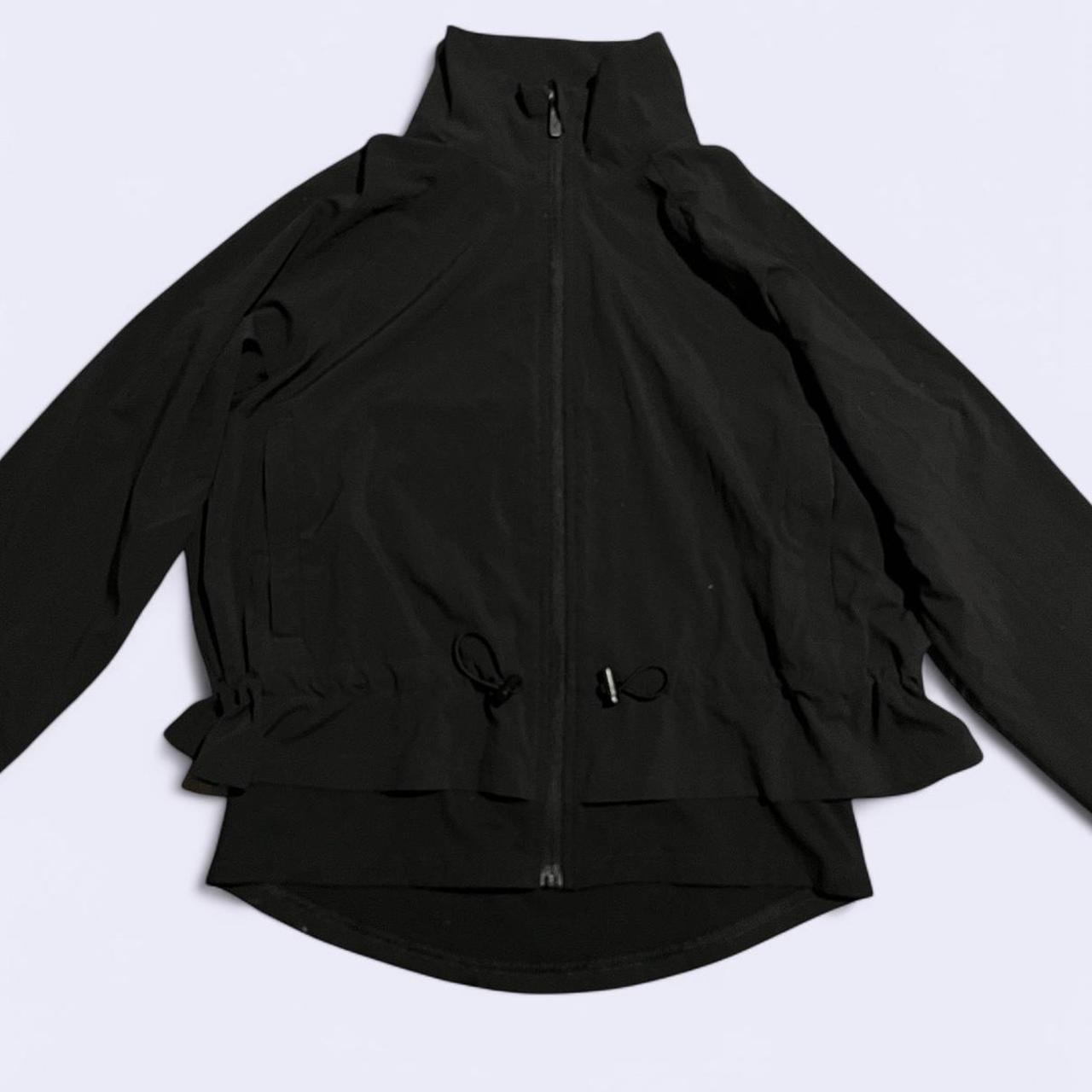 black define workout jacket 🏃‍♀️ size xs | Depop