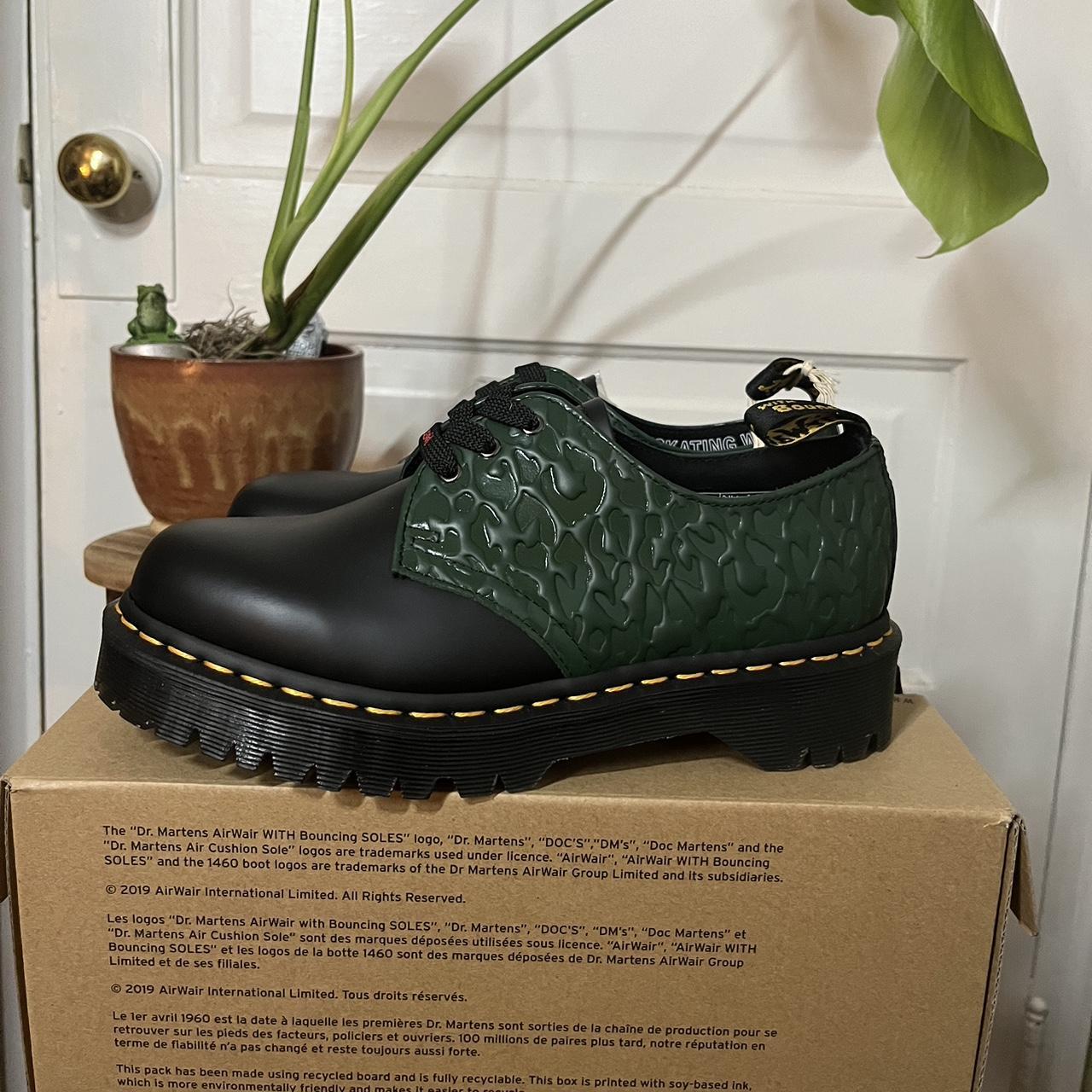 never worn x girl doc martens collab 1461 bex in... - Depop