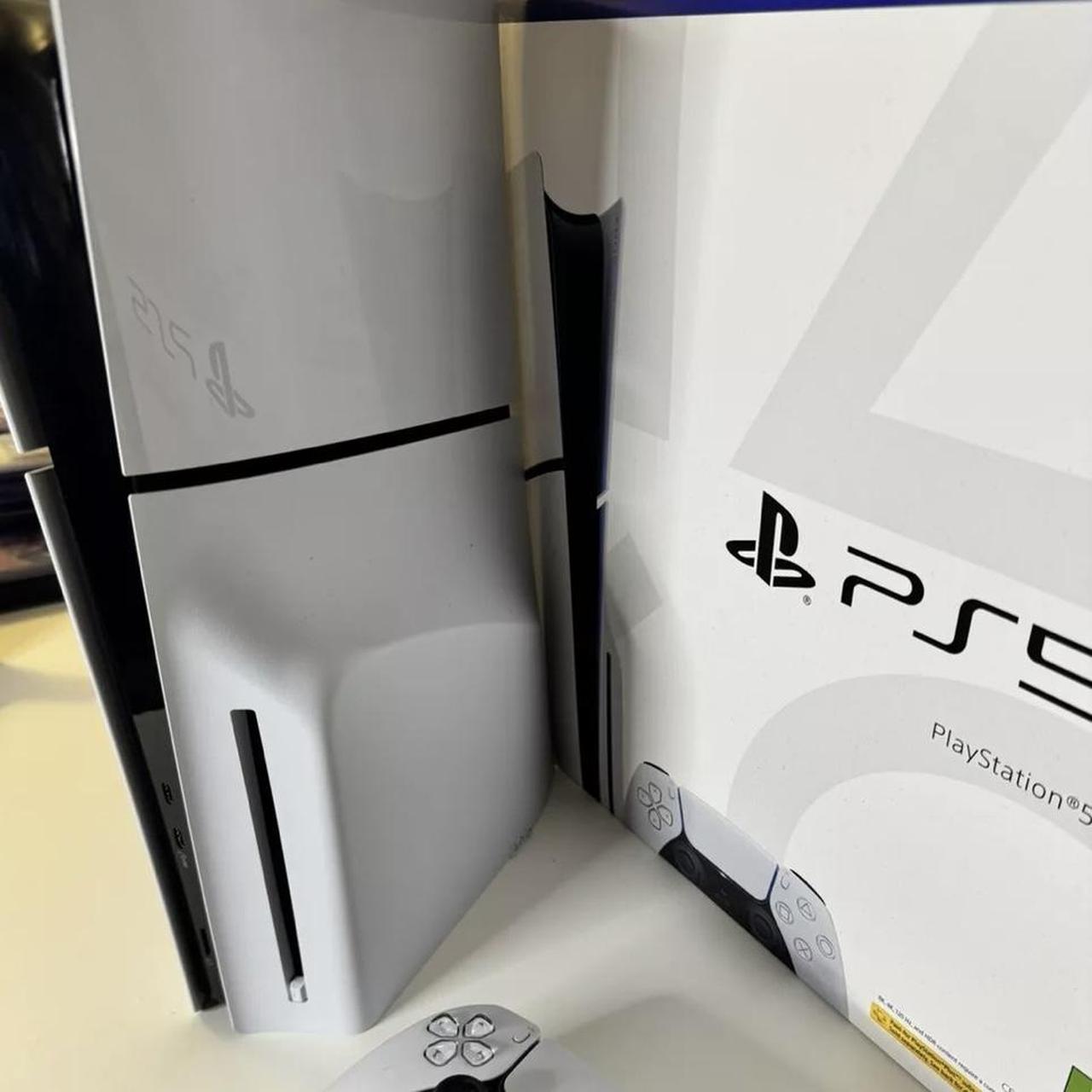 "PS5 Slim - Like New, Original Box and Receipts... - Depop