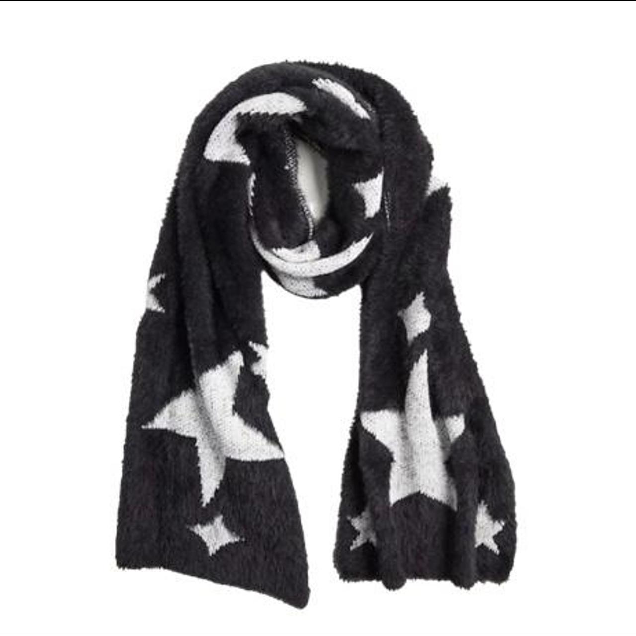 handmade star scarf ☆ brand new measures 76in X... - Depop