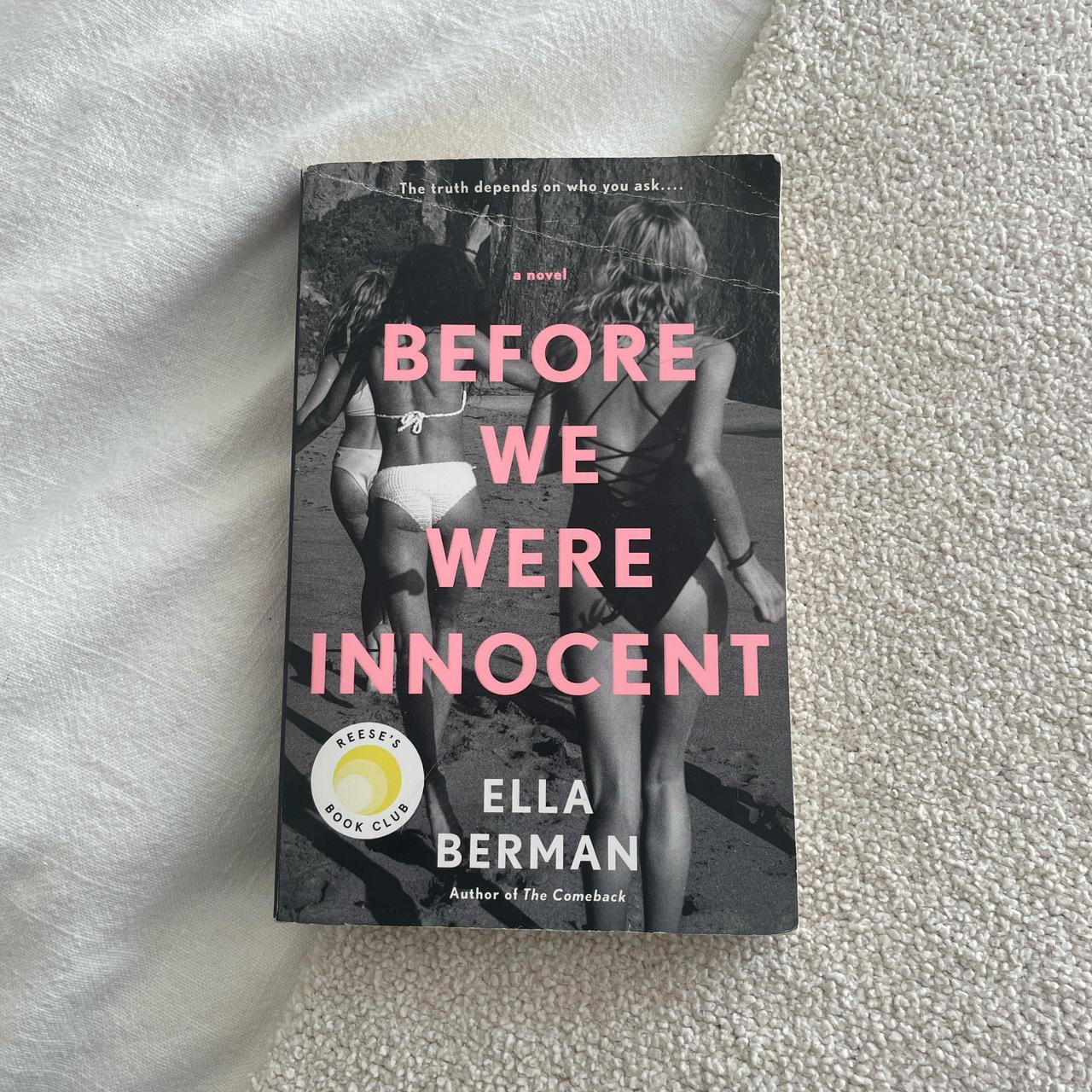 Reese’s Book Club BEFORE WE WERE INNOCENT - Depop