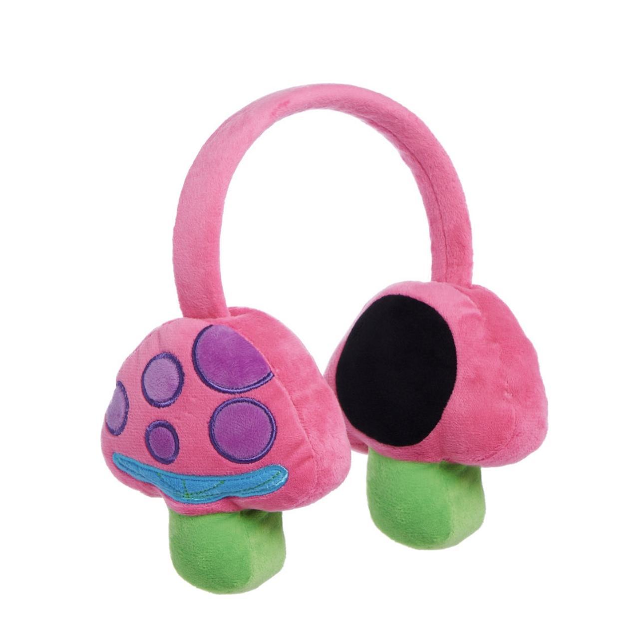 cute shroom ear muffs 💖💖 #earmuffs #shroom #rave... - Depop