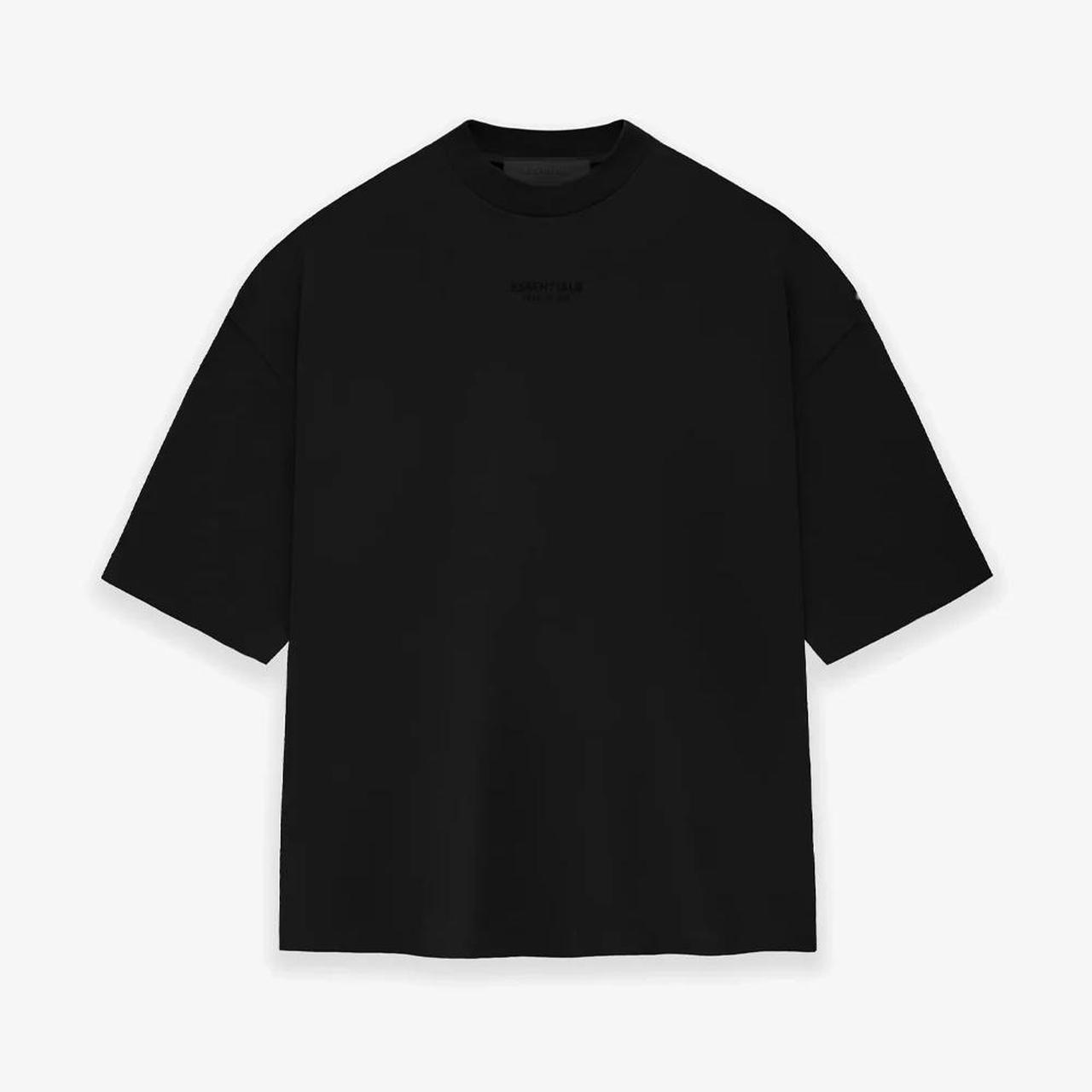 FOG ESSENTIALS - FW23 JET BLACK TEE * Size Large *... | Depop