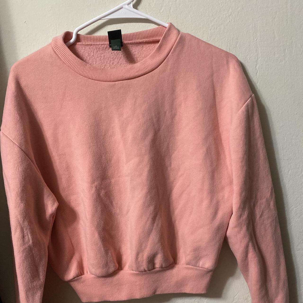 Small Wild Fable Pink Small Sweatshirt. #pink... - Depop