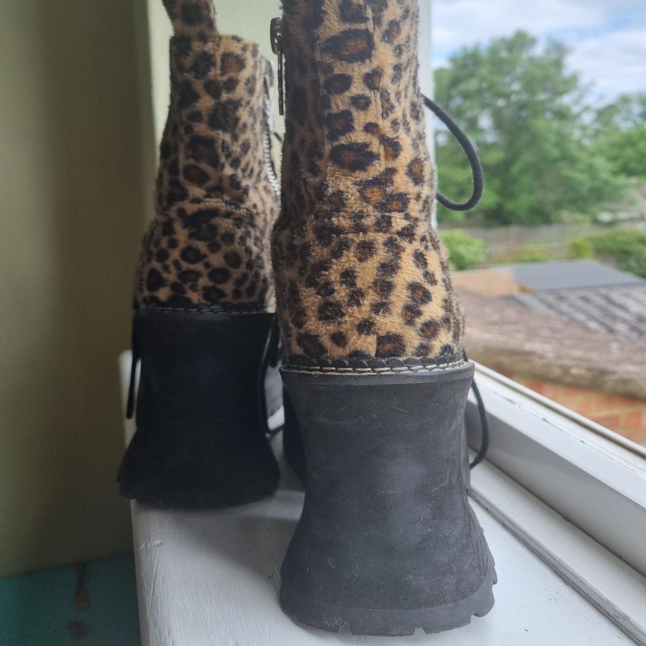 🐆Catty Animal Behavior Platform Boots 🐆Dolls Kill ~... - Depop