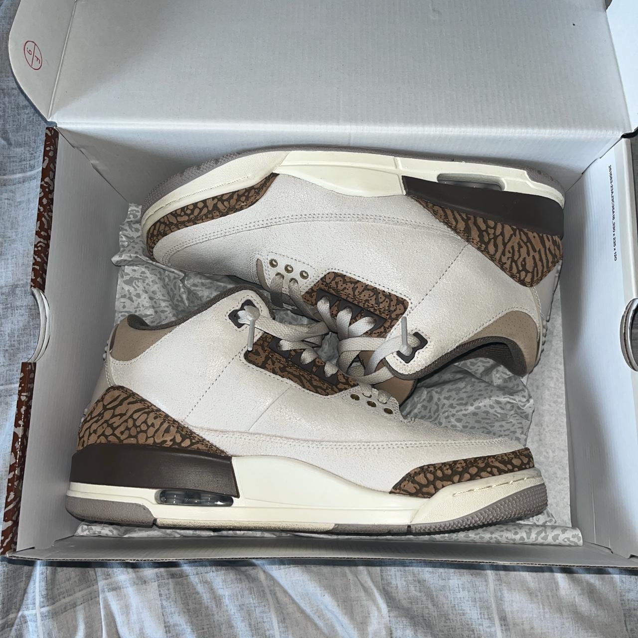 Air Jordan 3 Retro - Light Orewood -Original... - Depop