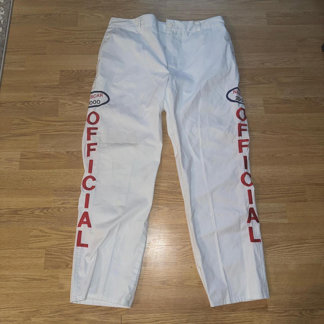 Nascar Official 2000 Pit Crew Racing Pants Size 38... - Depop