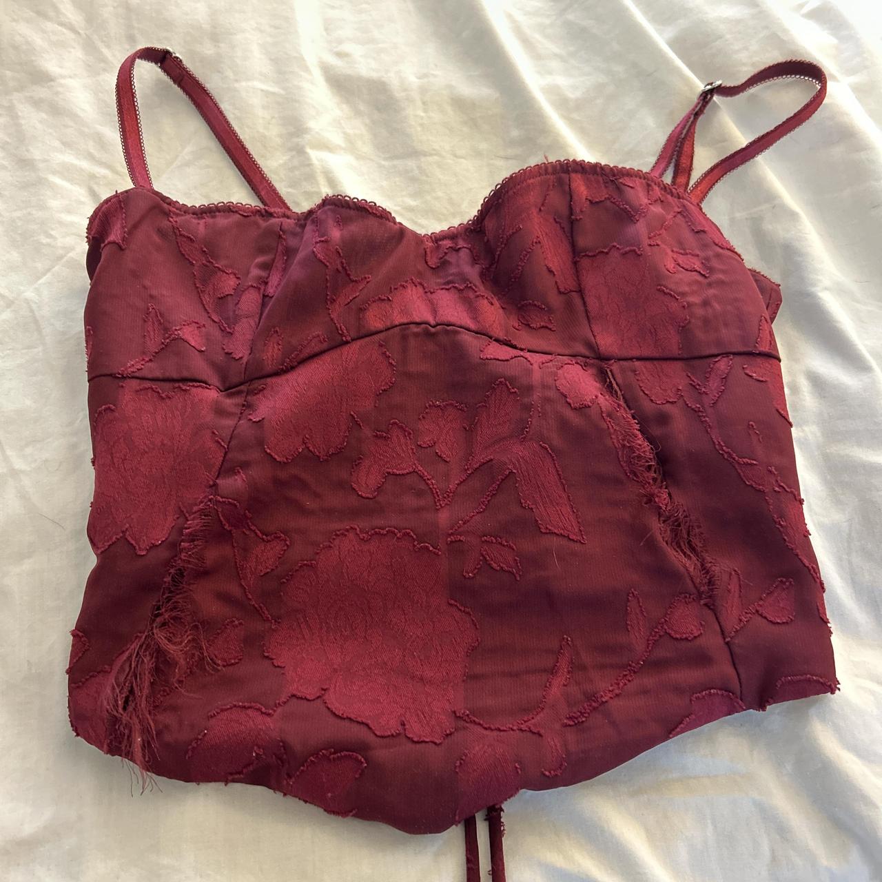 White fox xs corset | Depop