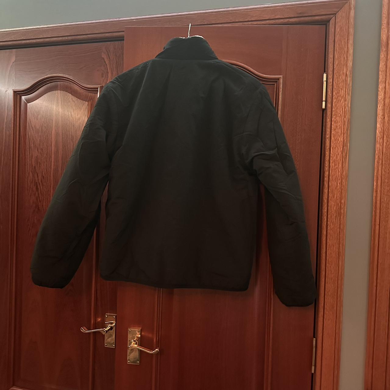 Stussy 8 ball Sherpa Reversible Jacket Vintage... - Depop