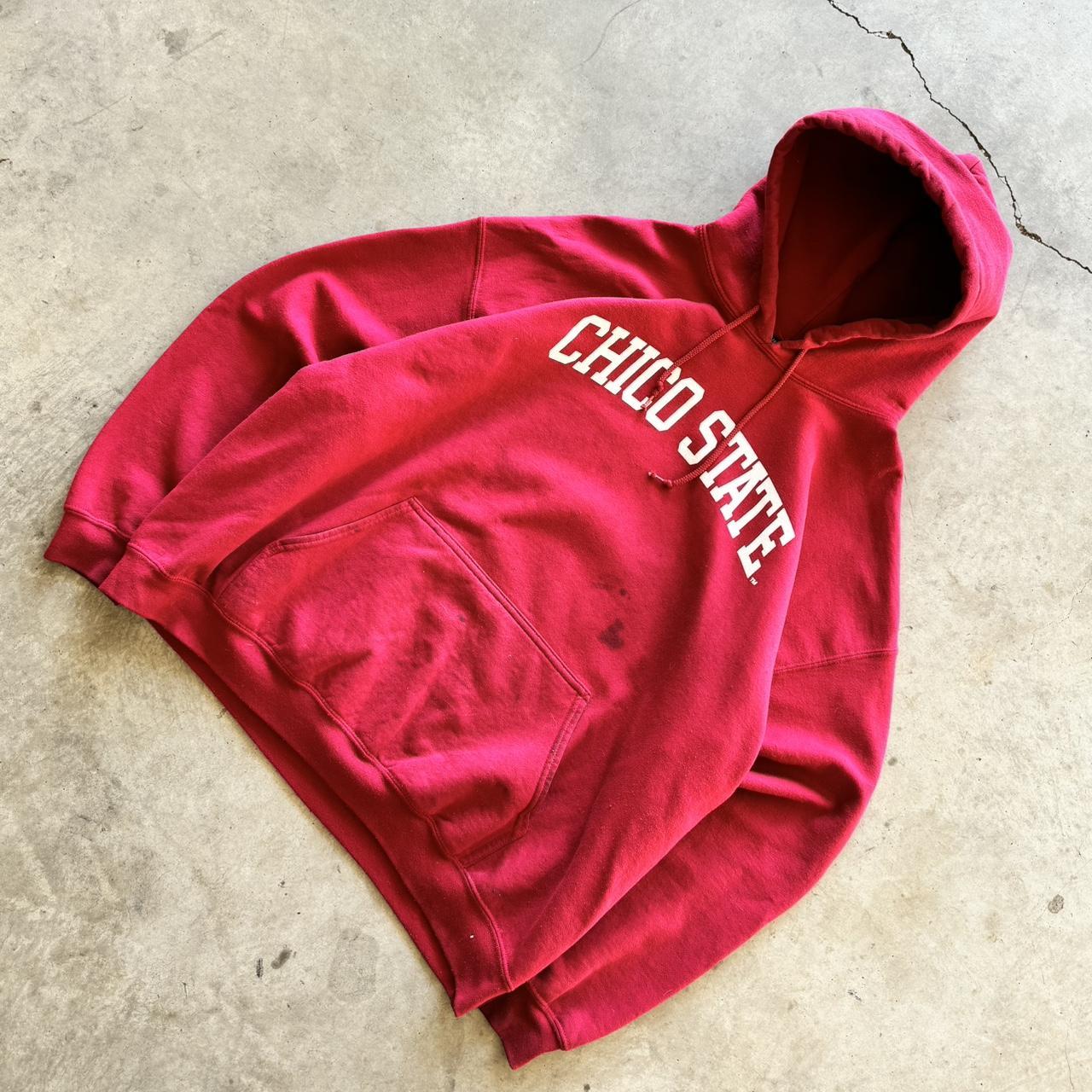 2000s Chico State College hoodie size XL, nice baggy... - Depop