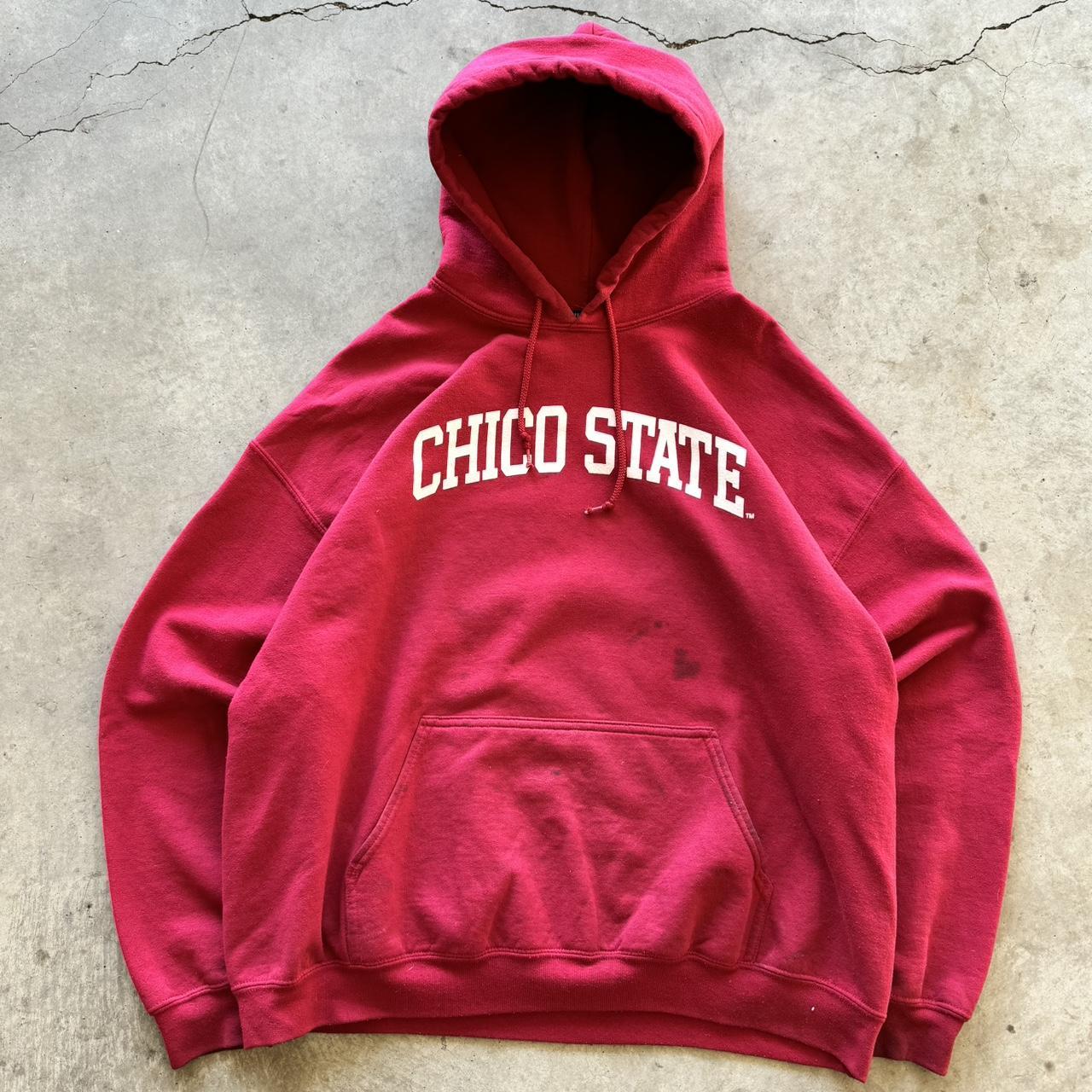2000s Chico State College hoodie size XL, nice baggy... - Depop
