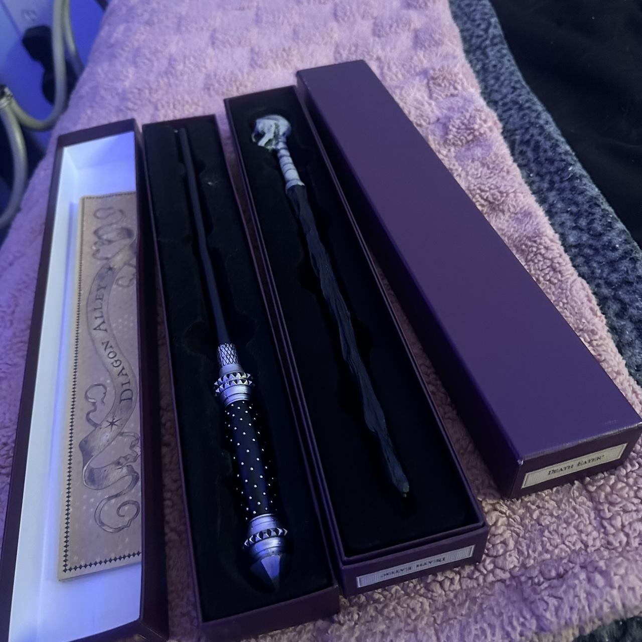 Harry Potter wand and wand case set... | Depop