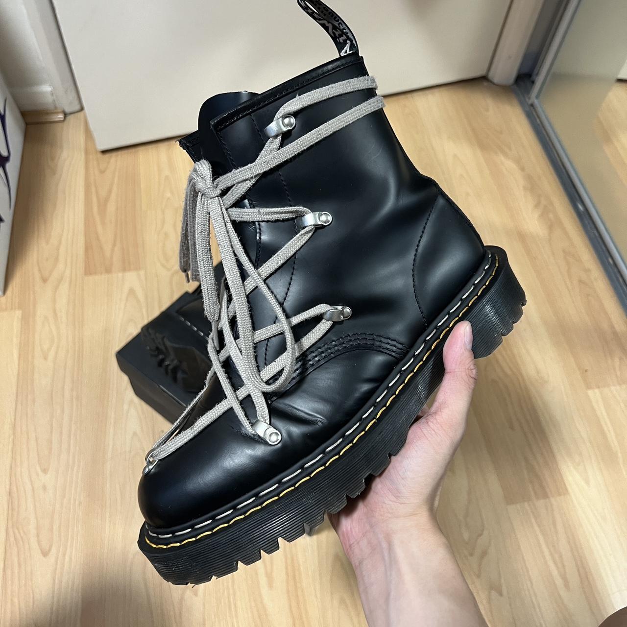 Dr marten x Rick Owens Bex pentagrams boot SIZE 9UK... - Depop