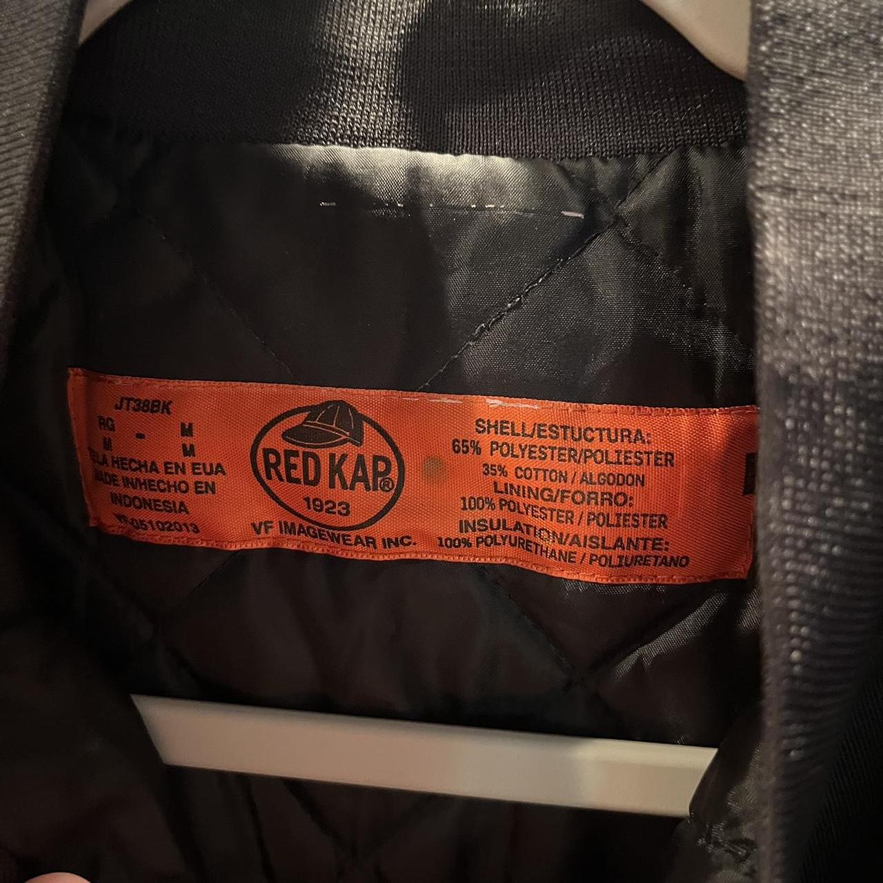 Red Kap BMW Mechanic/Bomber Jacket - Depop