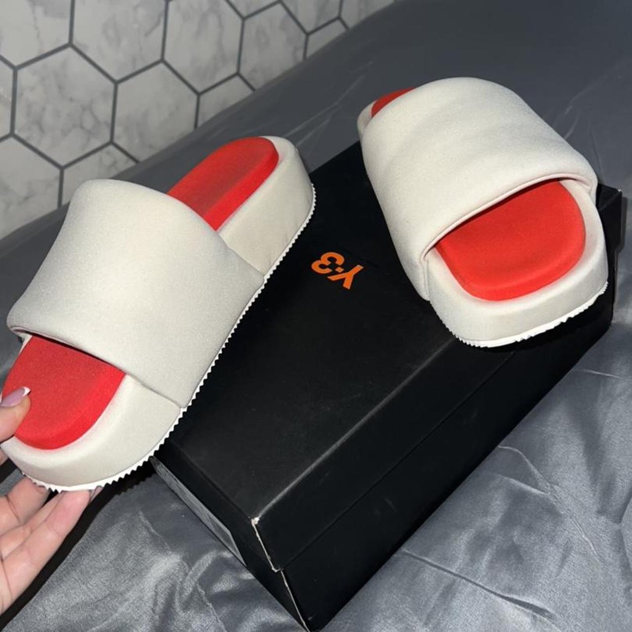 Selling these Y-3 SLIDES ️ COMES WITH BOX BRAND NEW... - Depop