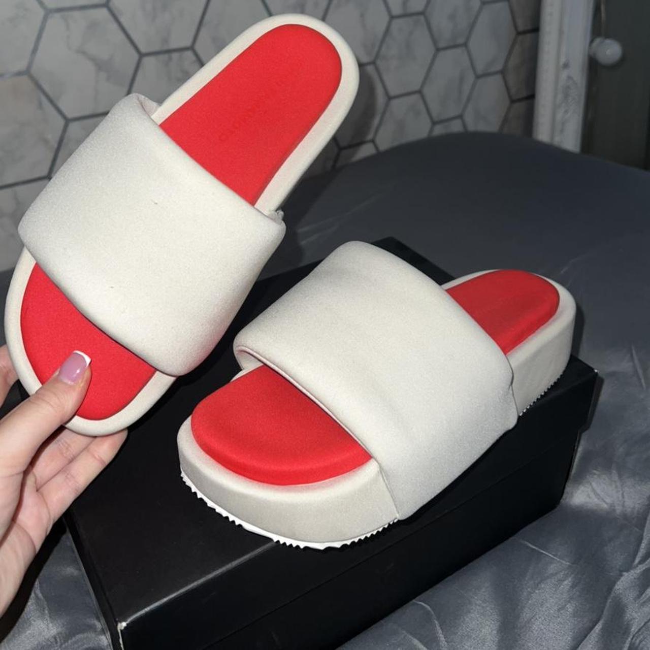 Selling these Y-3 SLIDES ️ COMES WITH BOX BRAND NEW... - Depop