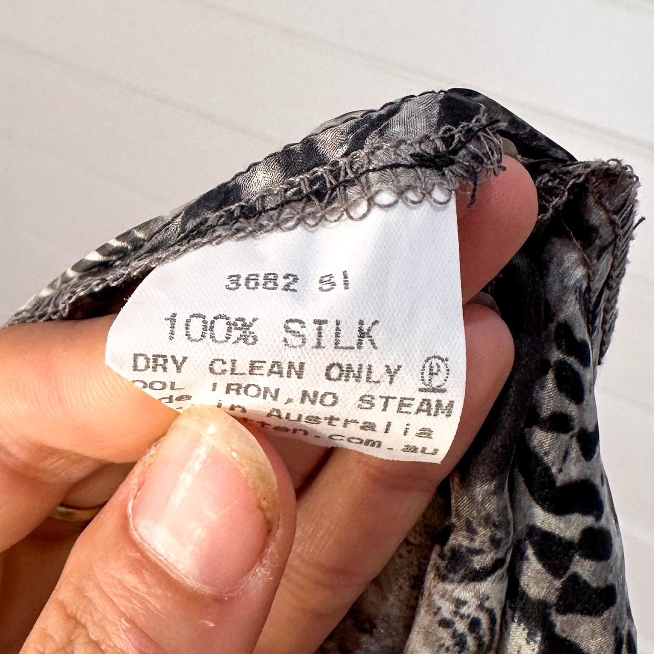 Designer Silk two piece • vintage, designed in... - Depop