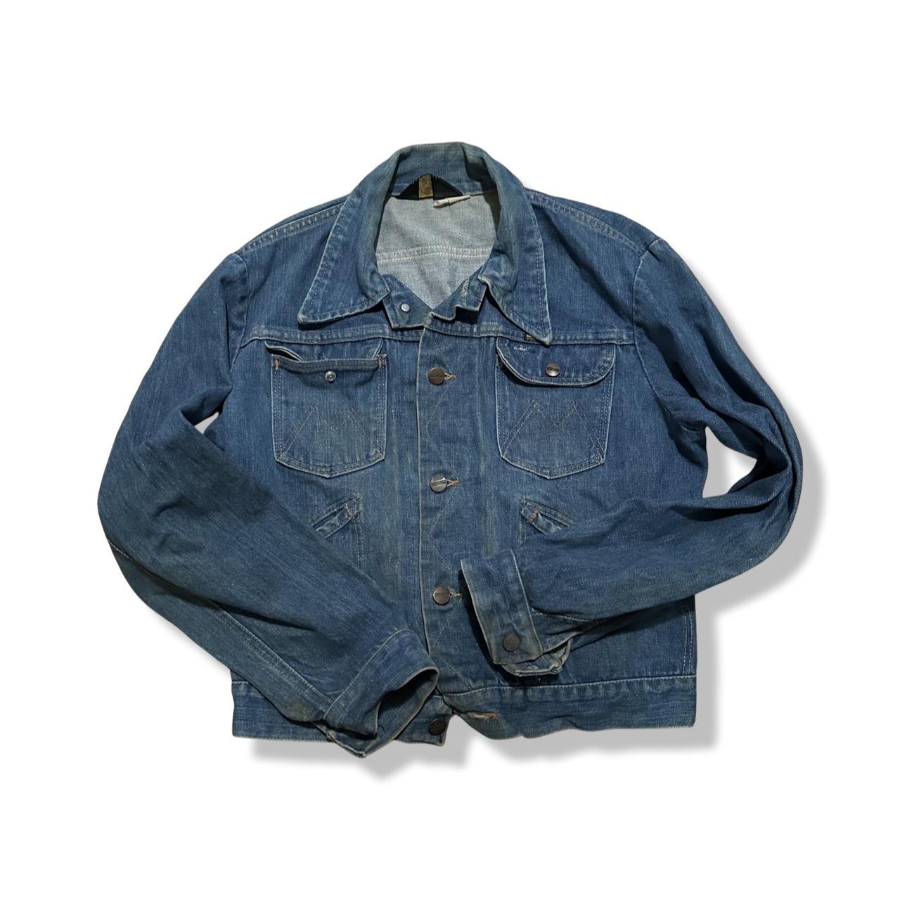 American Vintage Men's Blue Jacket | Depop