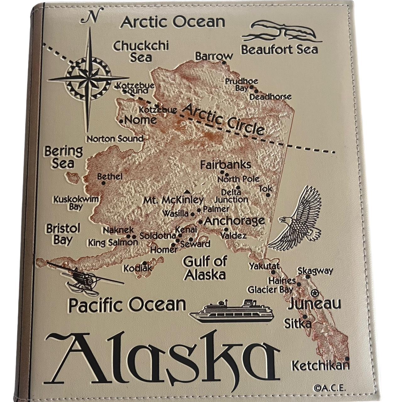 Anchorage Alaska Map Photo Album Souvenir 208 Photos... - Depop