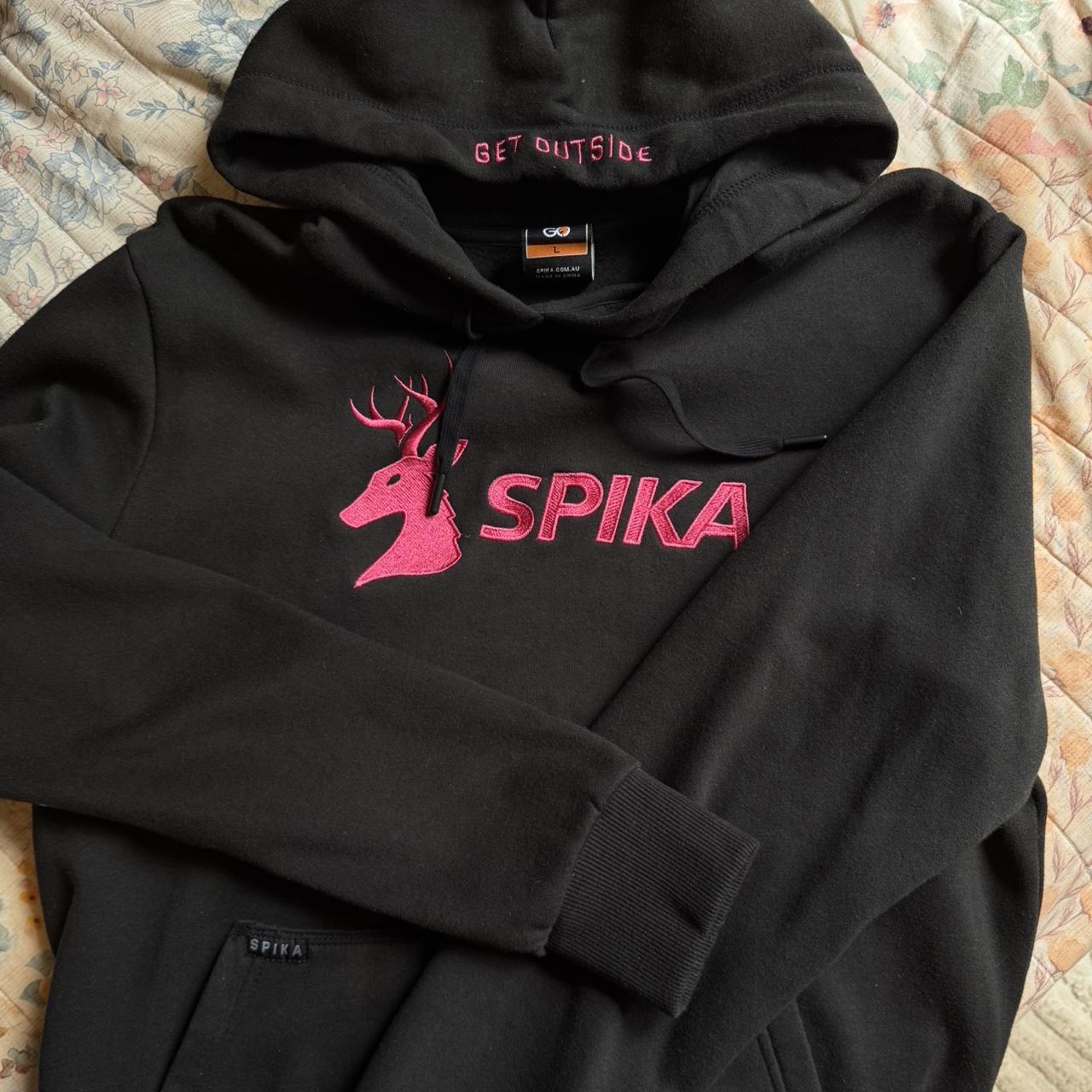 Spika Hoodie size woman’s large however fits small... | Depop
