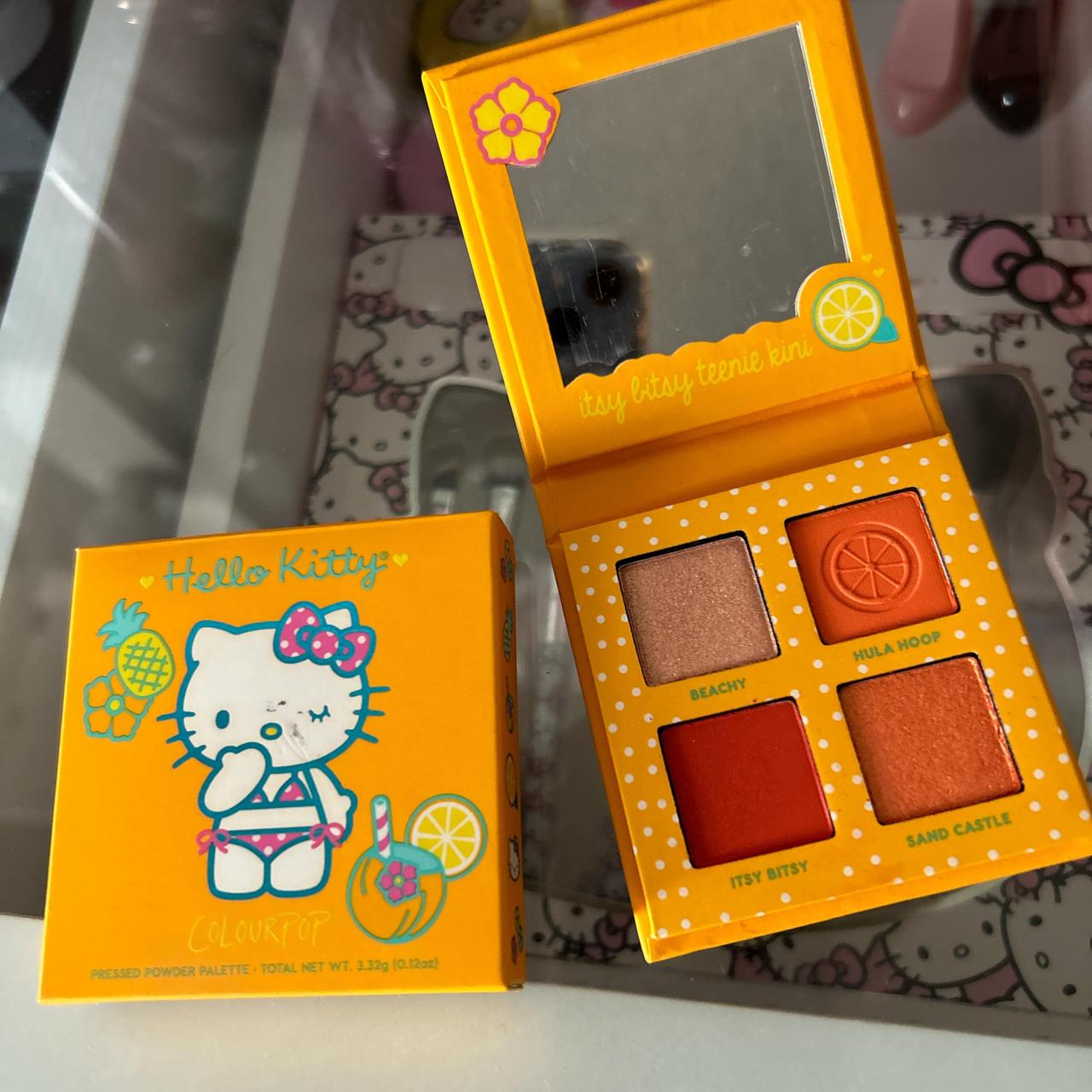 Hello kitty palette 🧡 #hellokitty #makeup #brand new - Depop