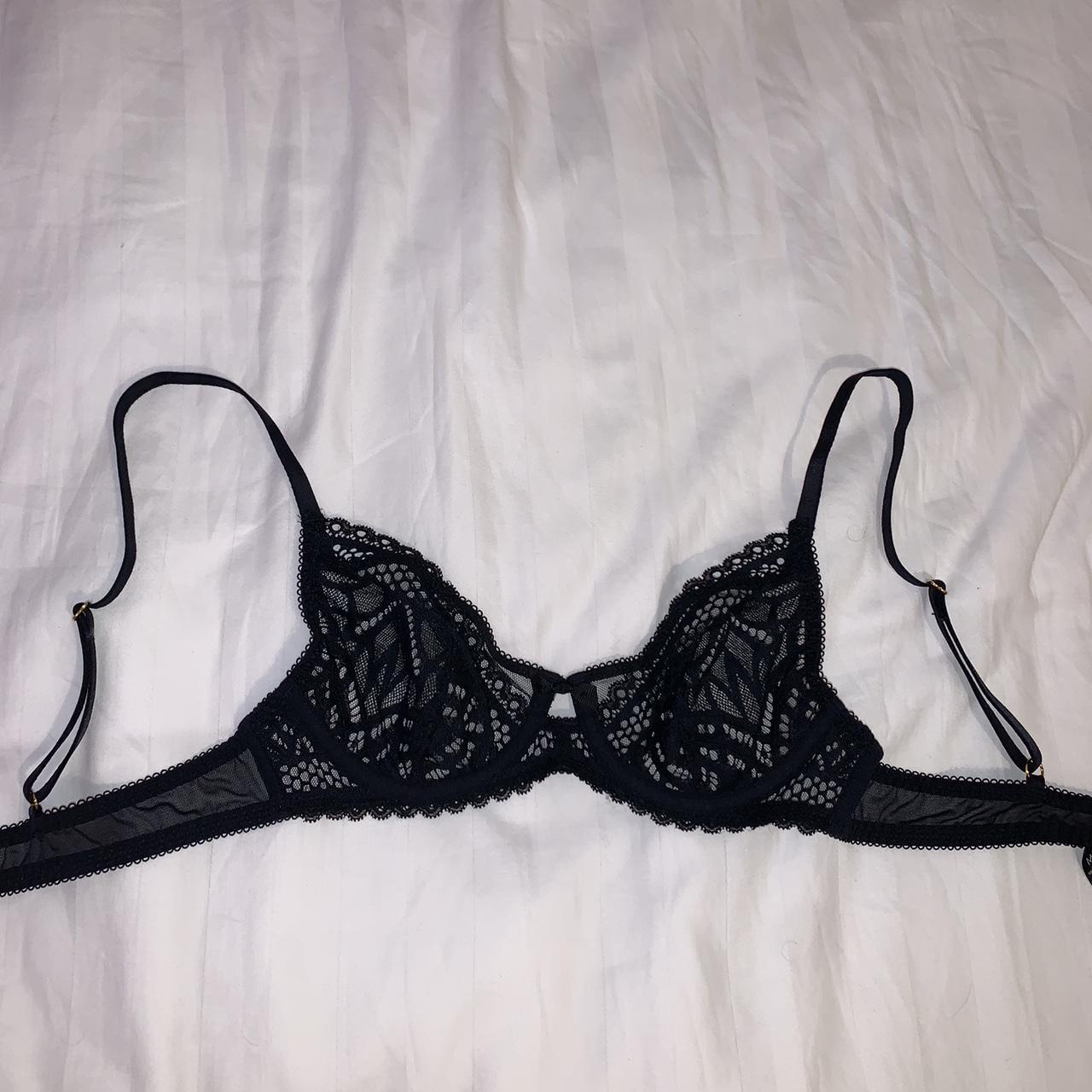 Marks & Spencer black lace bra size 32A 🖤 Never... - Depop