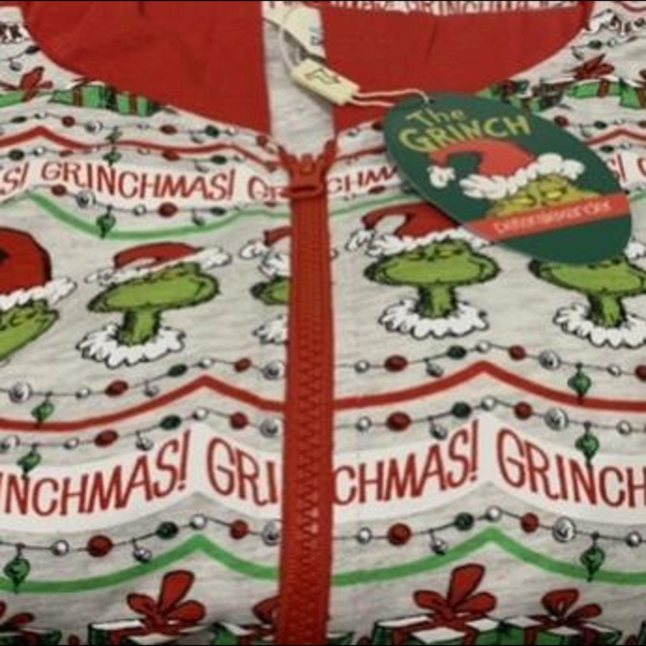 Brand new Peter Alexander 2021 grinch hooded onesie... - Depop