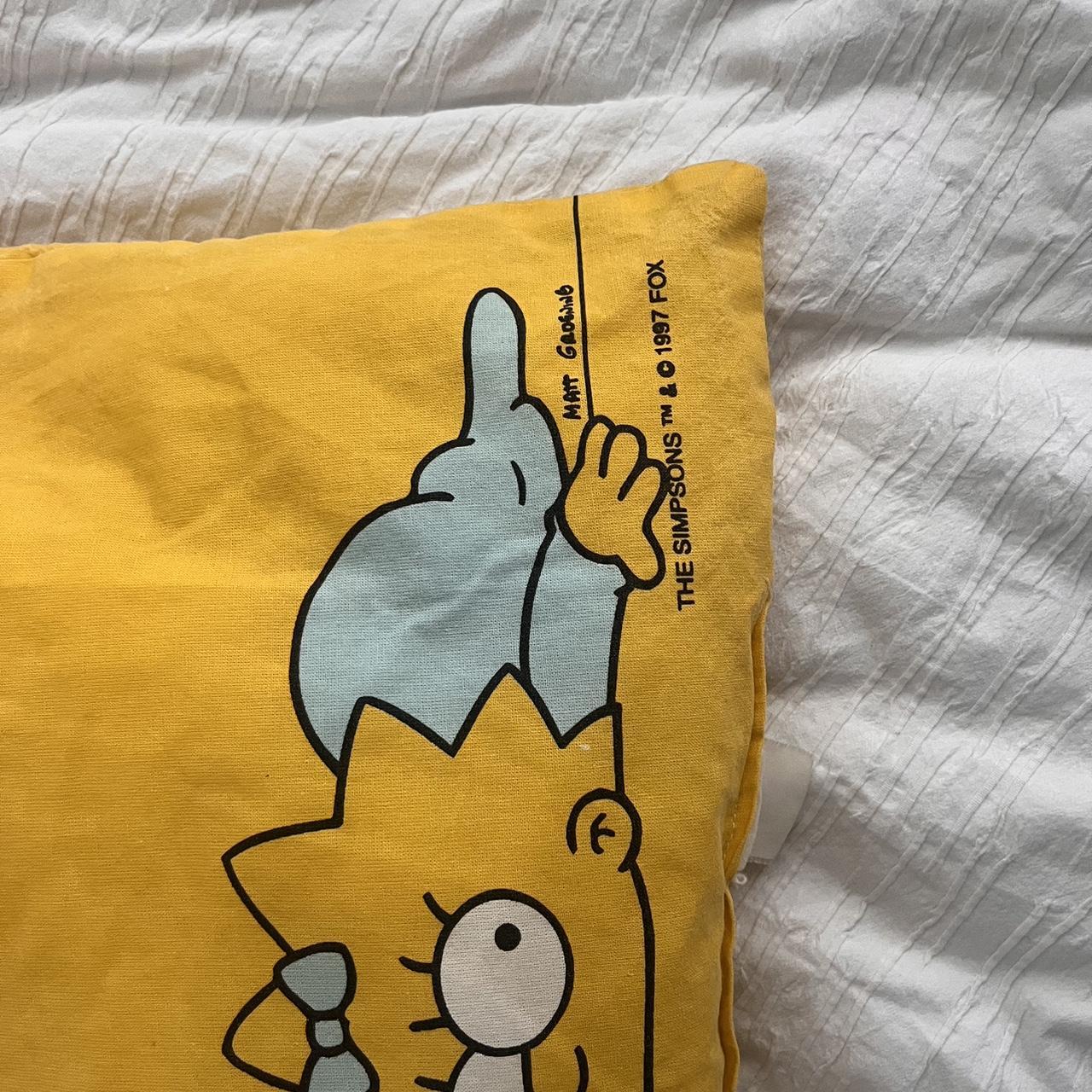 Vintage 1997 The Simpsons pillow Collectable. Maggie... - Depop