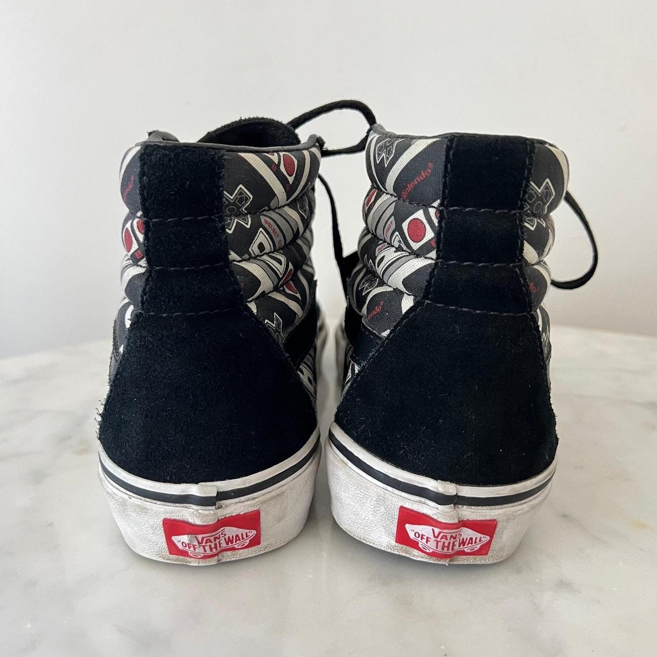 Vans Nintendo Controller Game Over sk8-hi high tops... | Depop