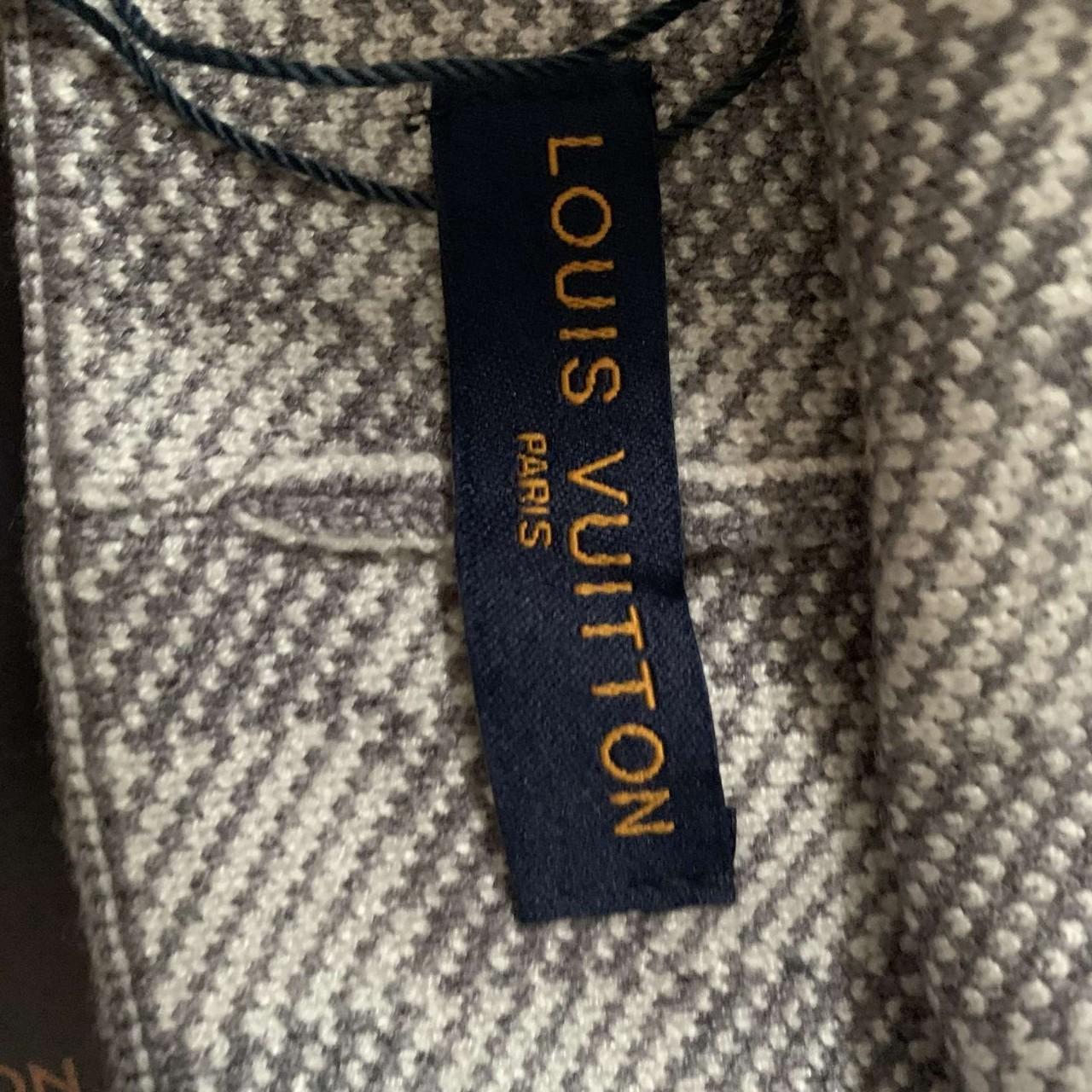 Brand new grey Louis Vuitton beanie with tags same... - Depop