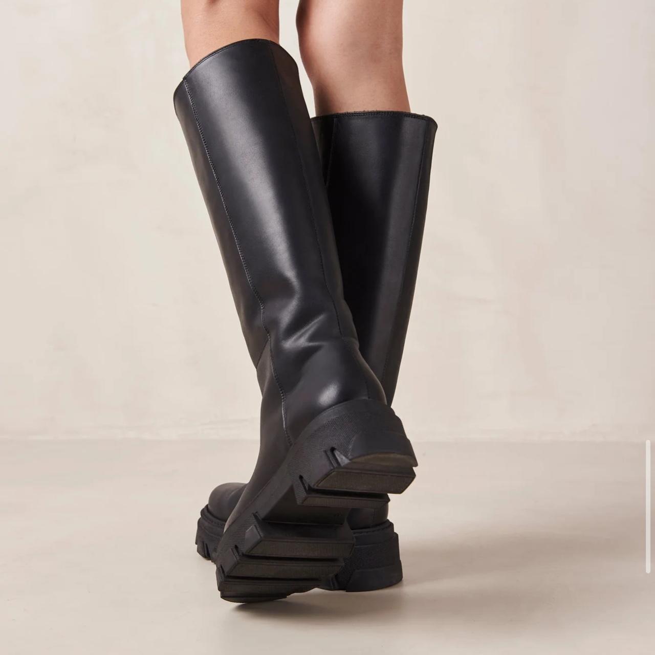 Alohas Katiuska Black Boots | Found at Revolve! |... - Depop