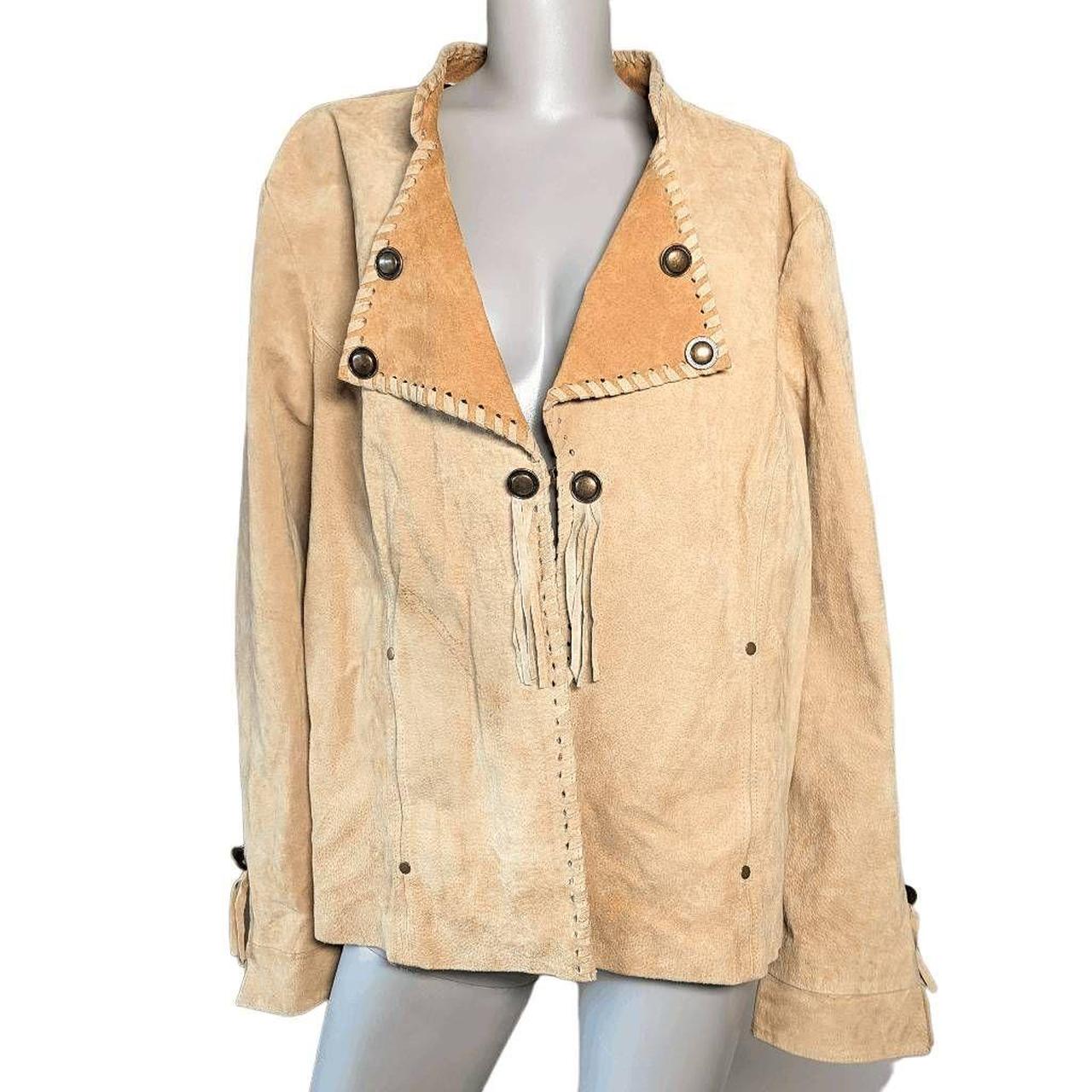 Women's Western Fringe Suede Coat from NorthStyle in... - Depop