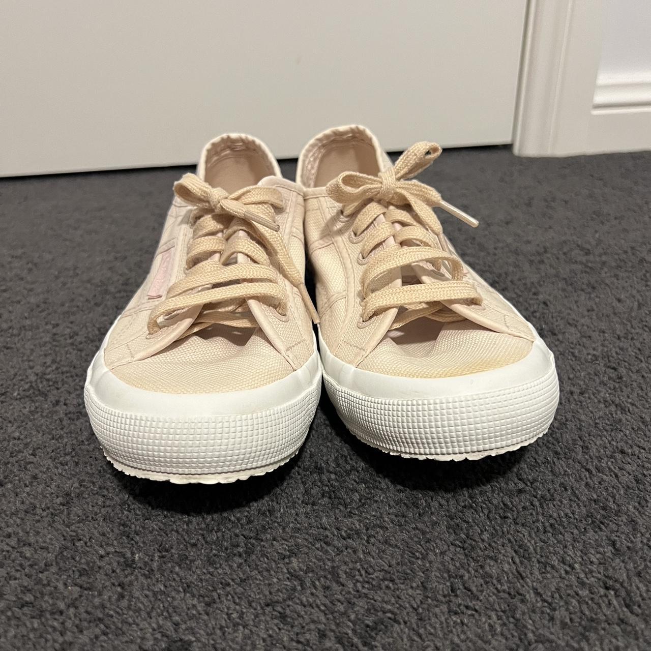Baby pink Superga’s 🩷 worn a few times, no marks or... - Depop