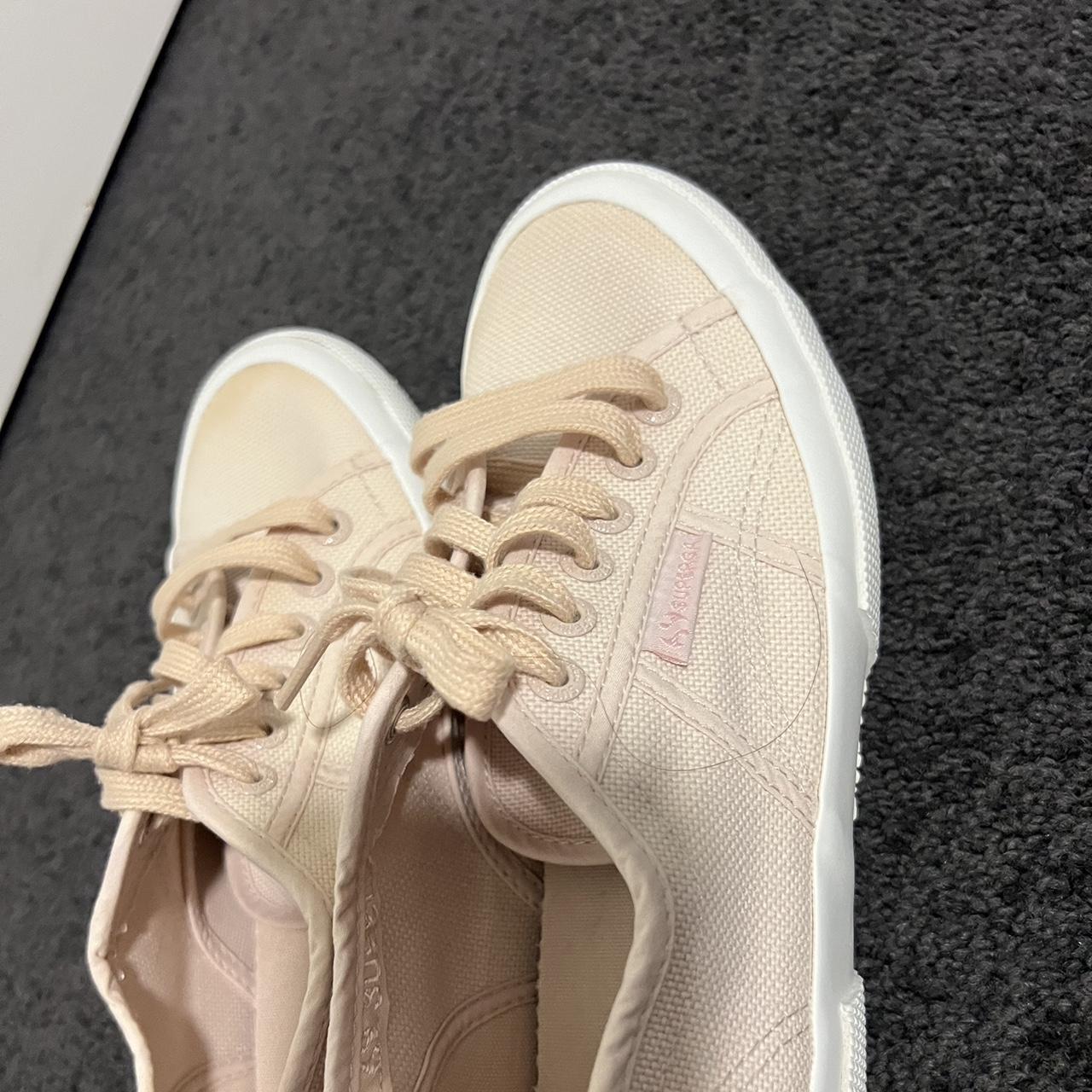 Baby pink Superga’s 🩷 worn a few times, no marks or... - Depop
