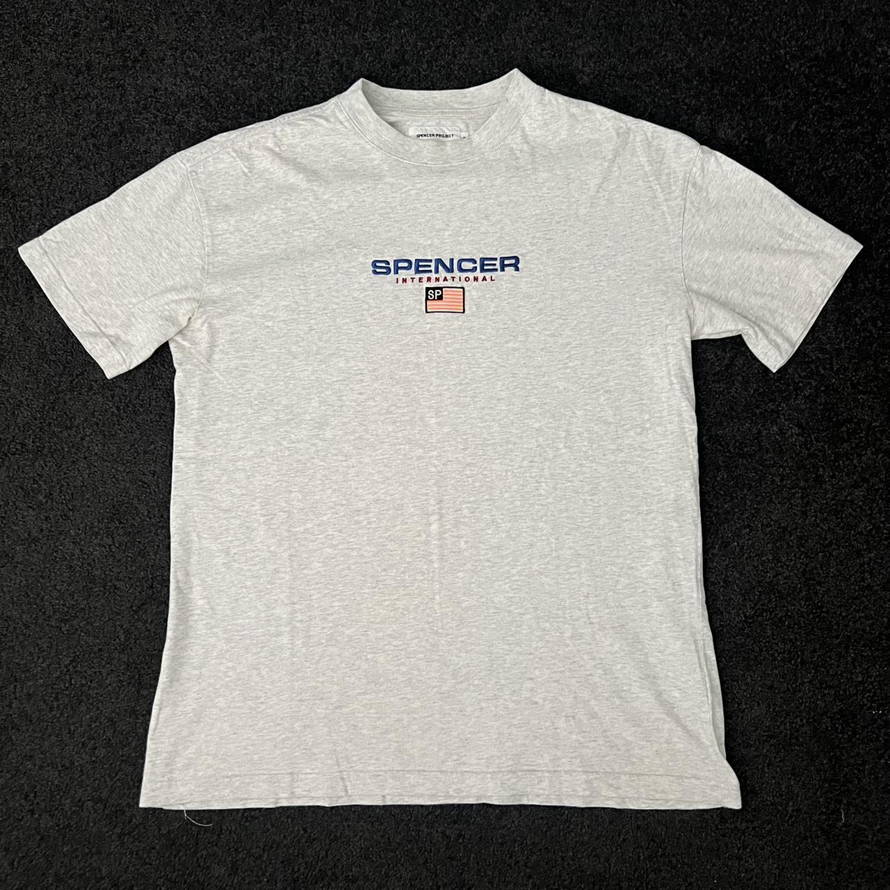 Mens oversized SPENCER PROJECT T-Shirt size S in... - Depop