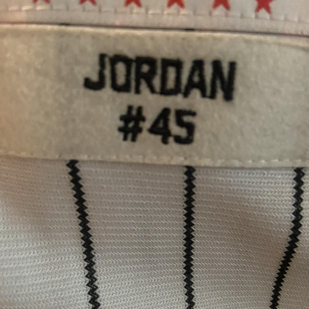 Jordan Men's White Top | Depop