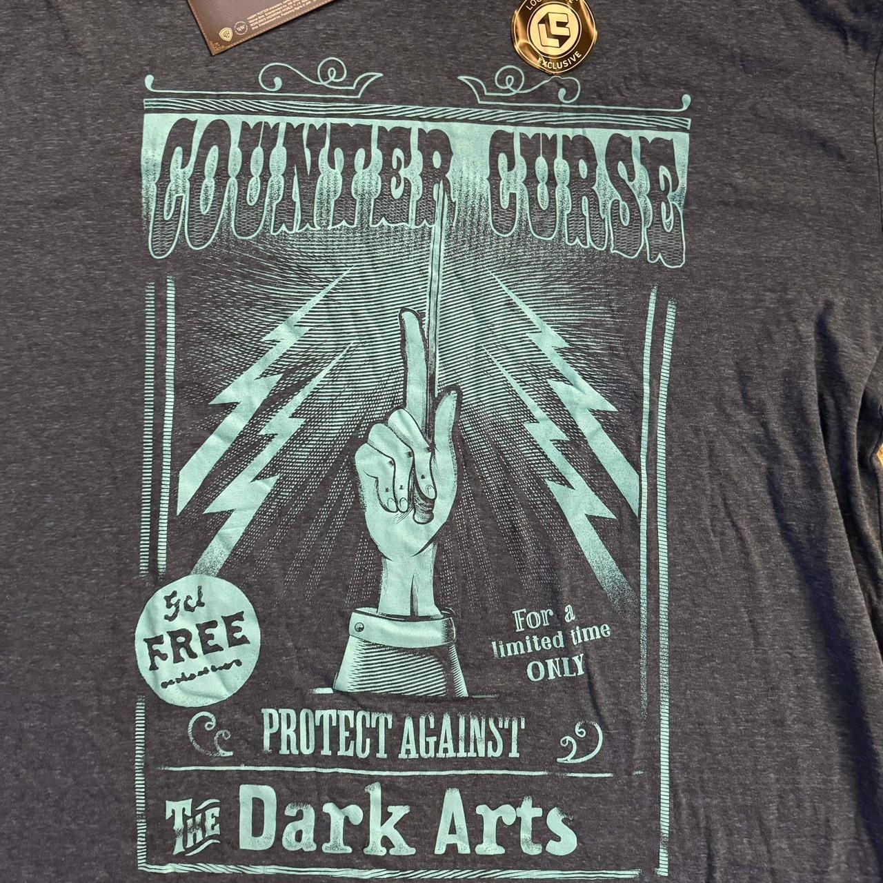 Harry Potter Counter Curse Tee Shirt Brand... - Depop