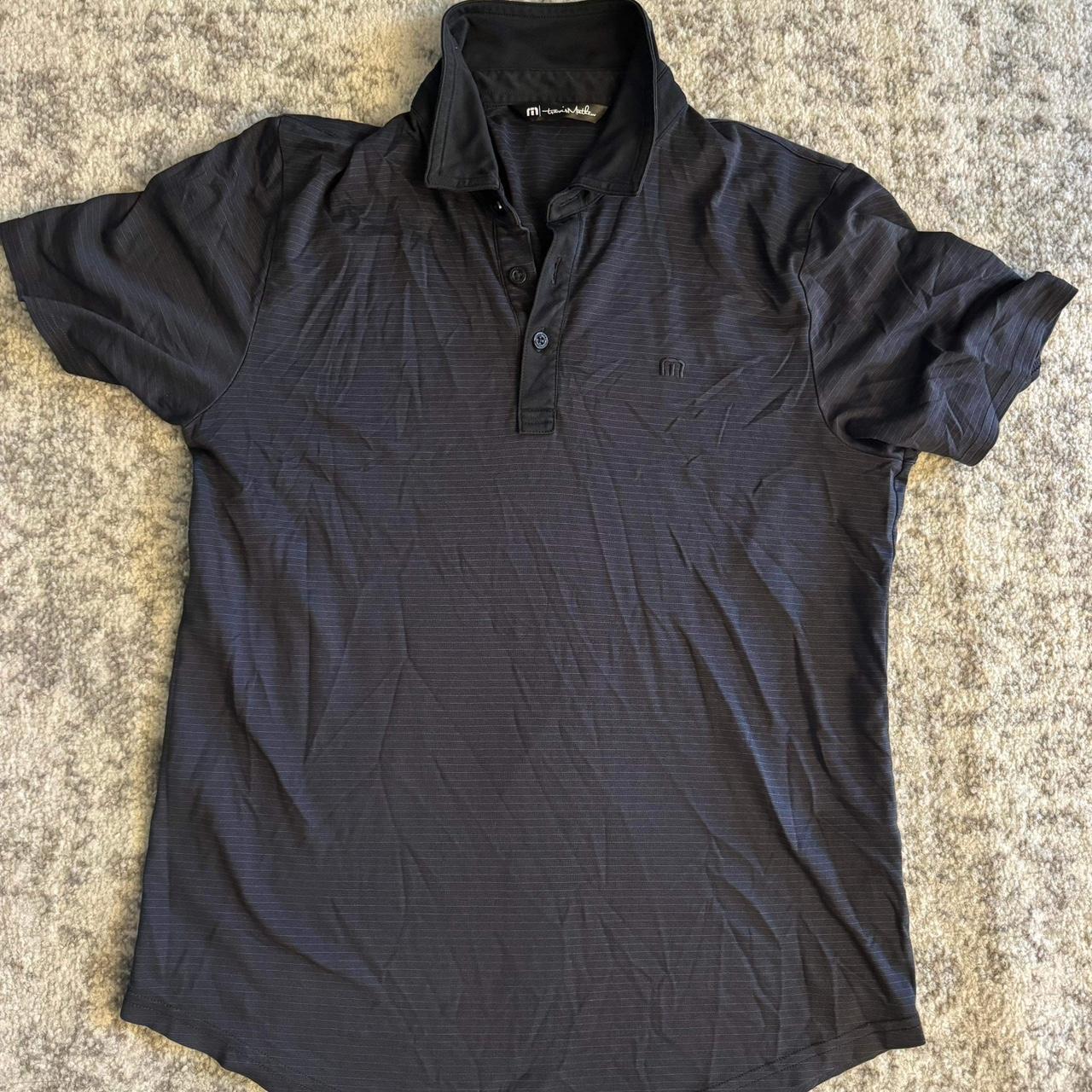 Travis Matthew Black Golf Polo. #TravisMatthew... - Depop