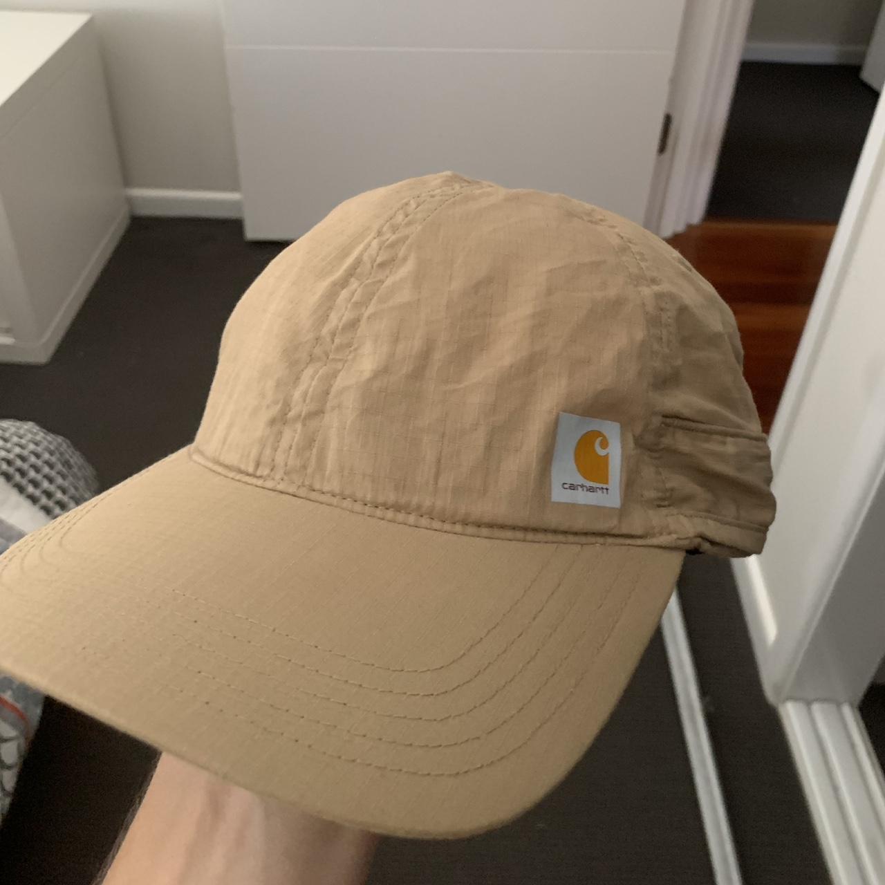 Light brown carhart hat | Depop
