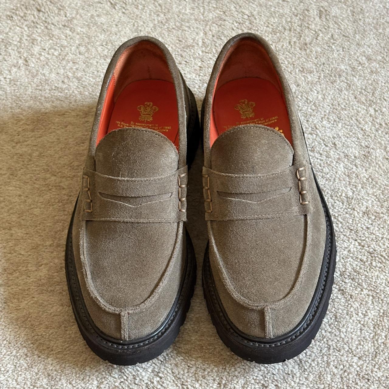 Tricker’s Eva Brown Suede Loafers Womens UK 4.5 In... | Depop