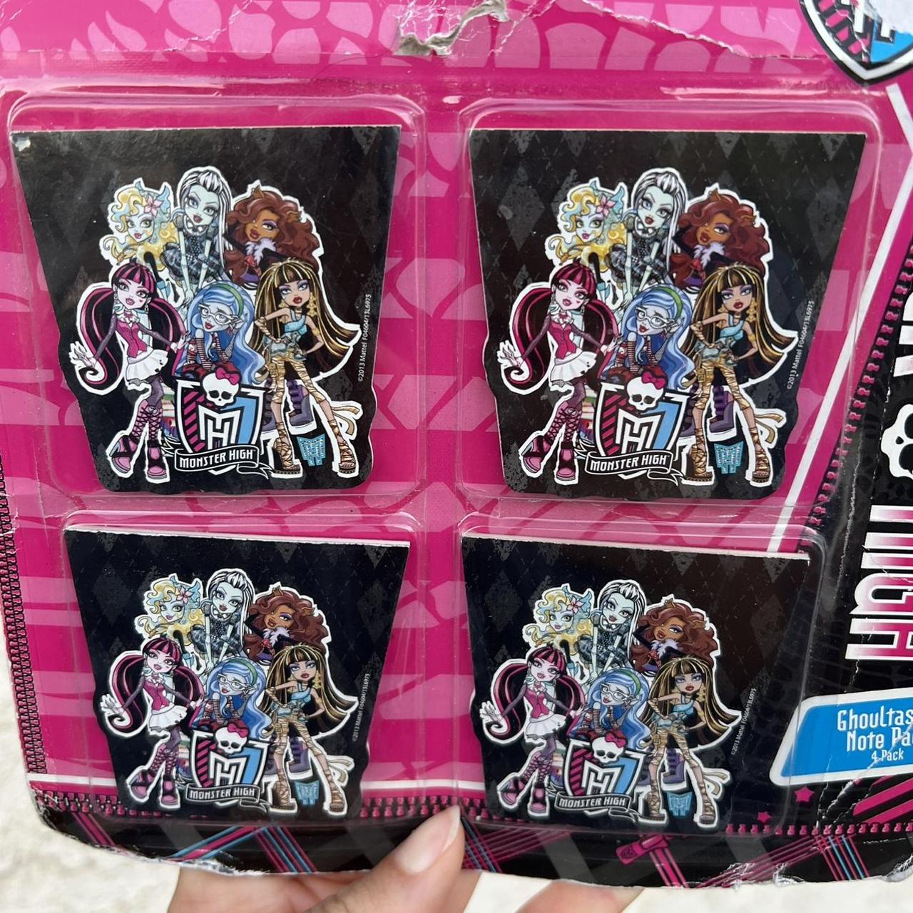 Deadstock Monster High Notebook Set of 4 Free gifts... | Depop