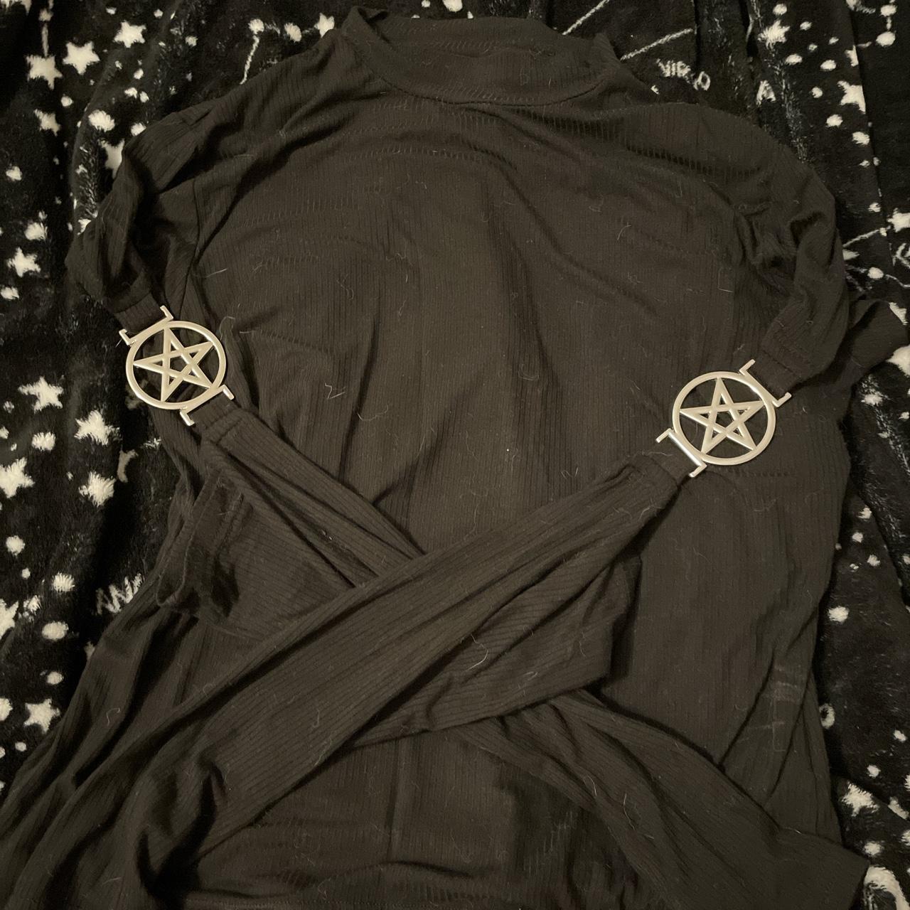 Killstar detached sleeves pentagram shirt. I’ve... - Depop