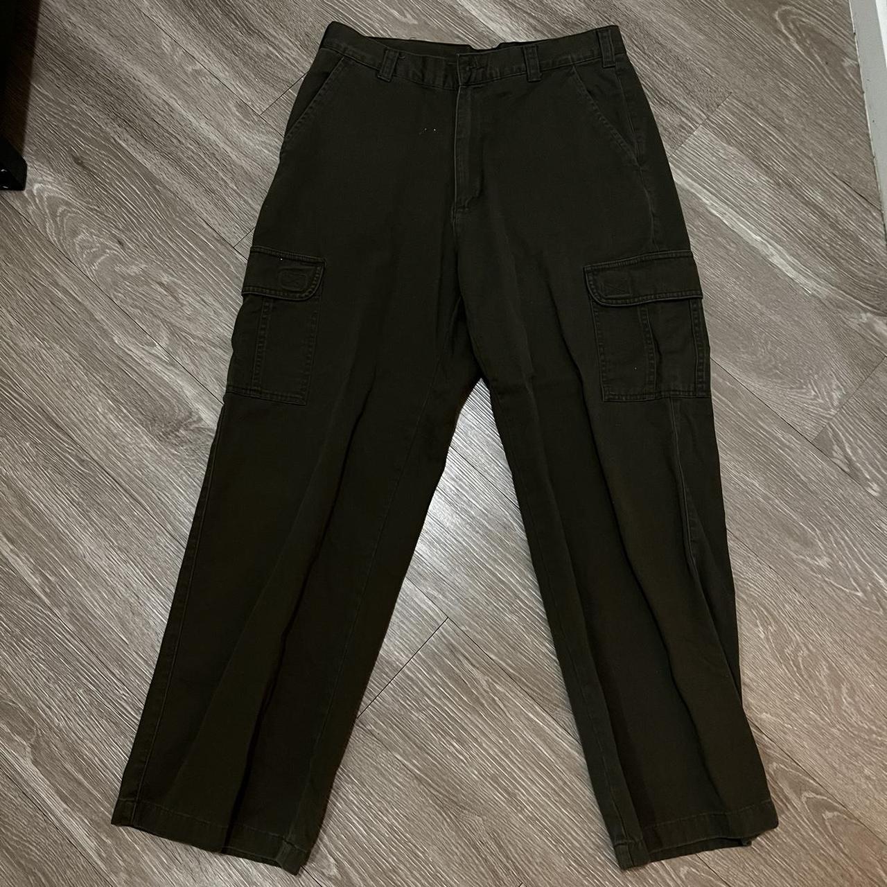 Chaps Ralph Lauren Green cargo pants. Size... - Depop