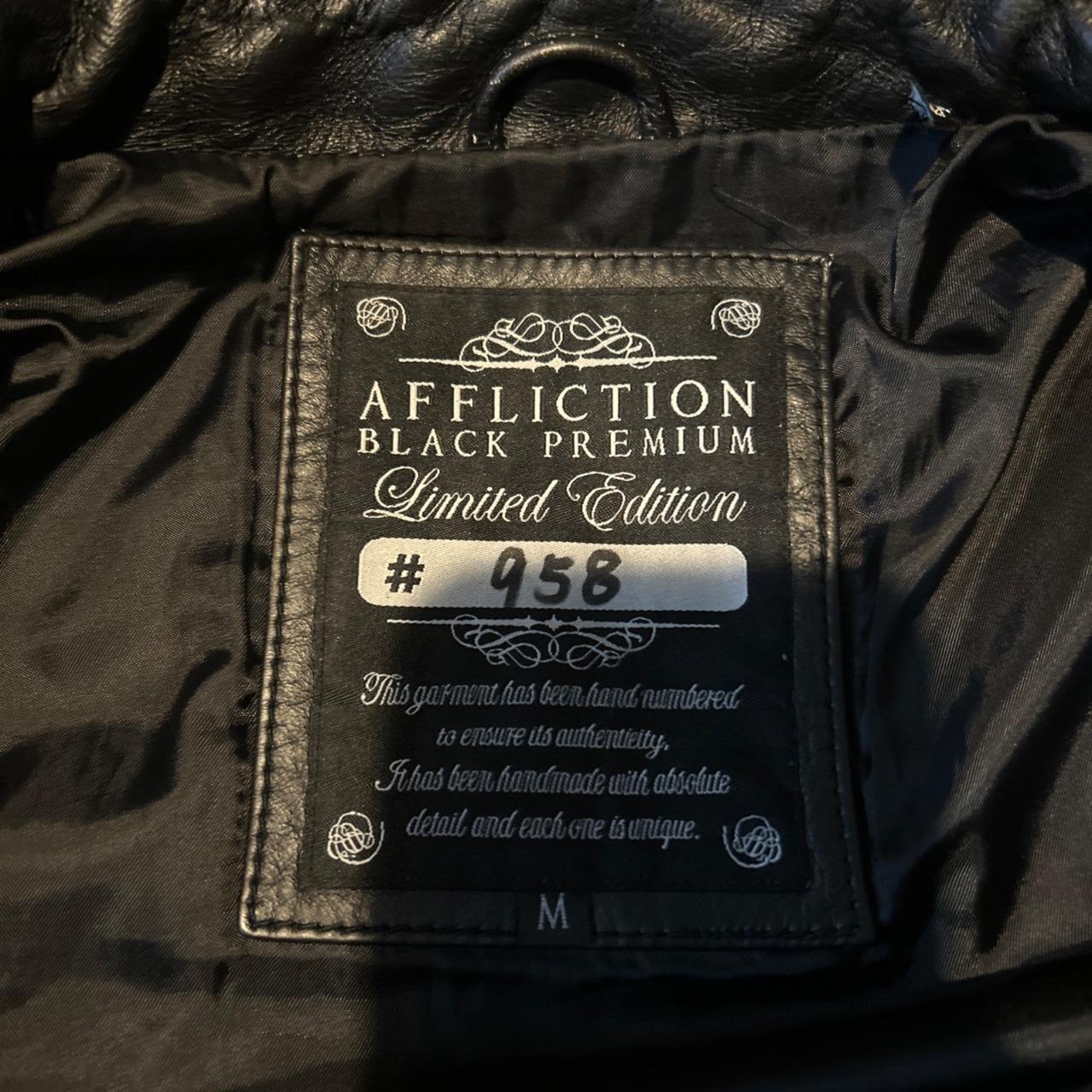 Affliction Black Premium Limited Edition Heavy... | Depop