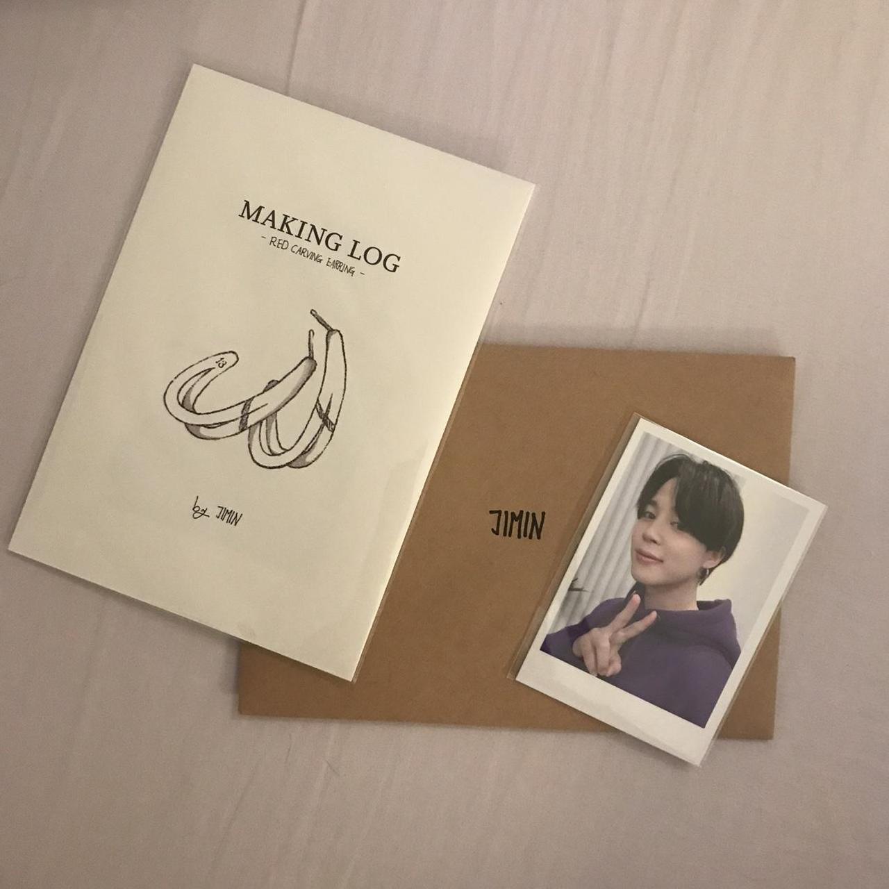 Artist Made Collection Jimin photo card and Making... - Depop
