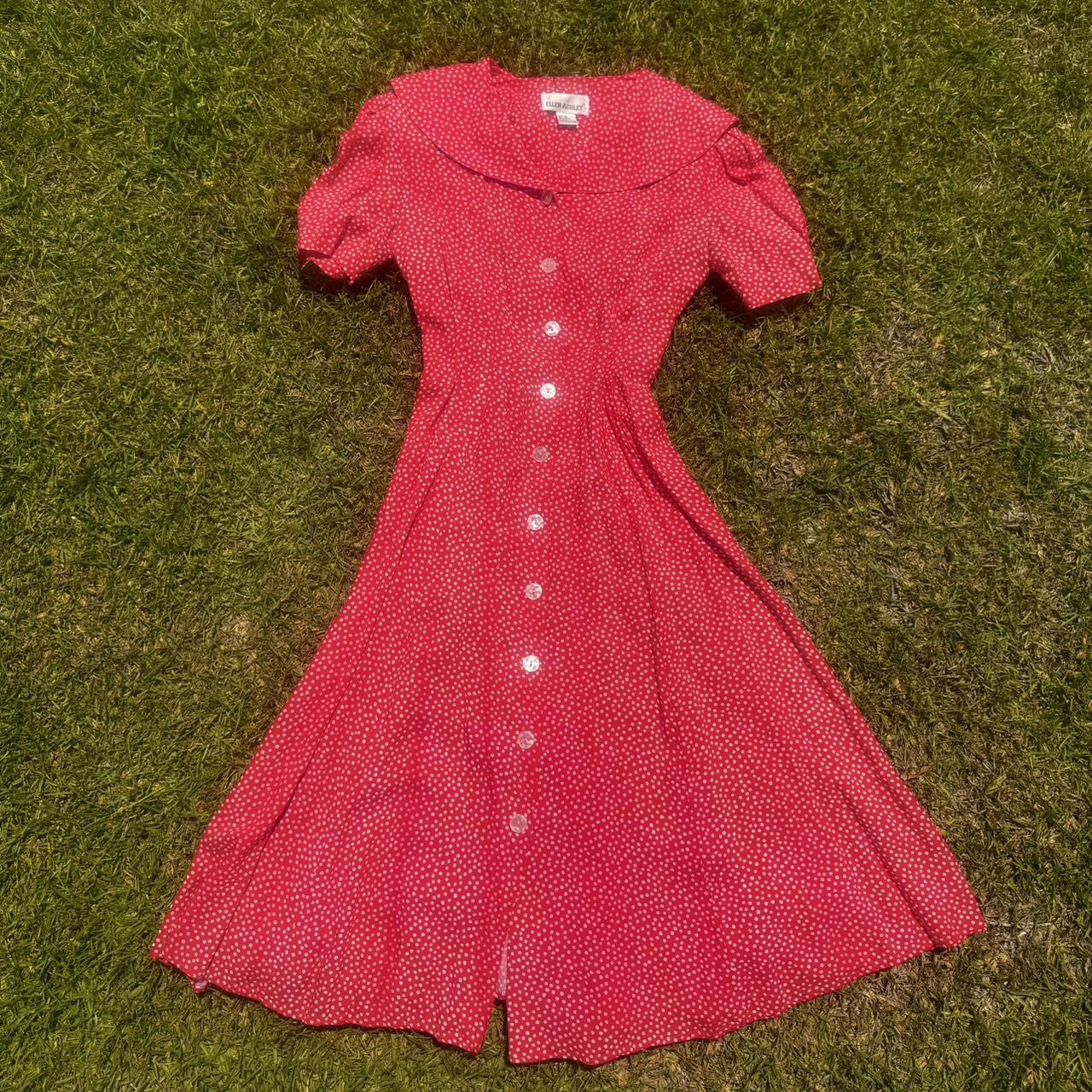 Vintage 60s Summer Dress || •sz 6 •super flowy... - Depop