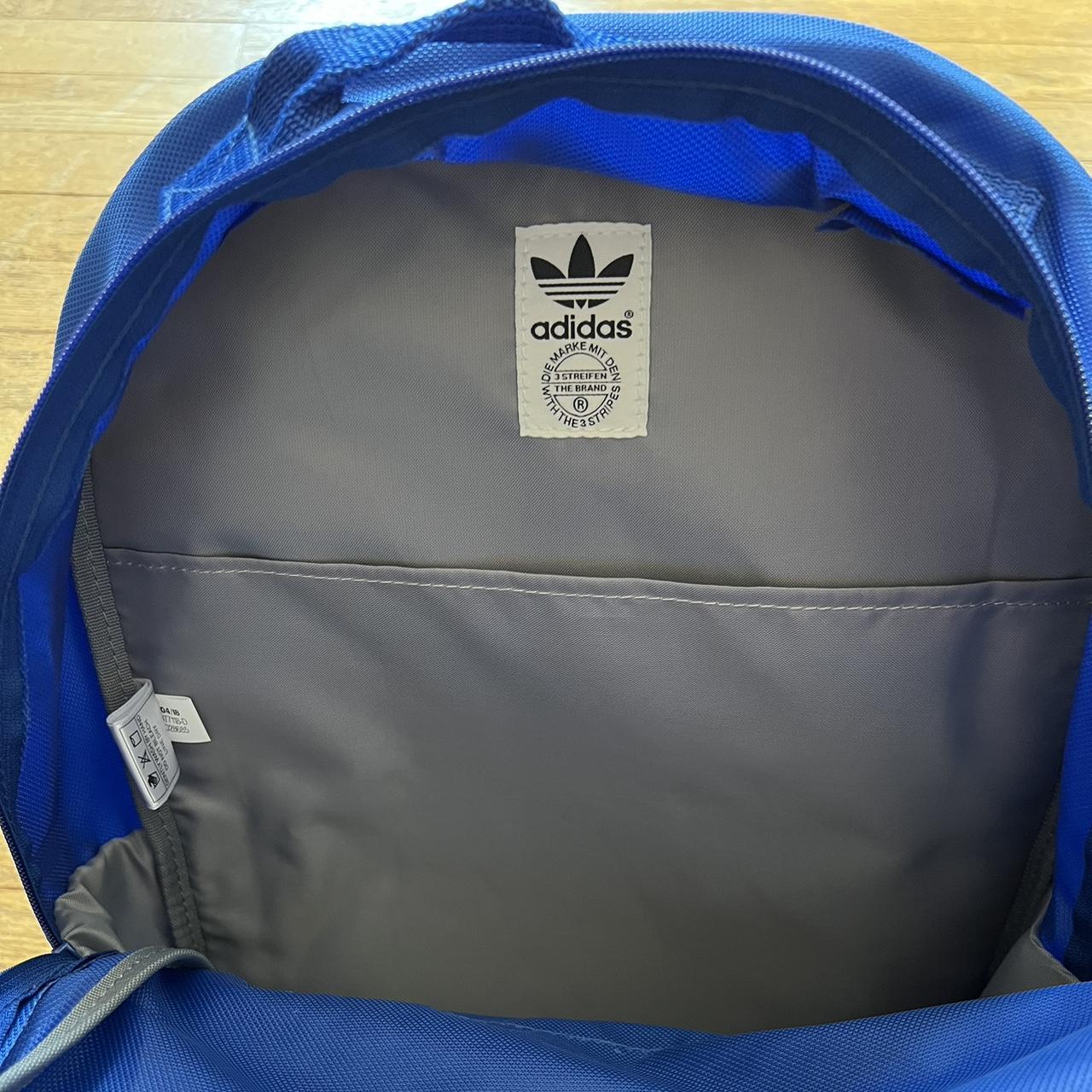 Adidas Royal Blue Backpack - Depop
