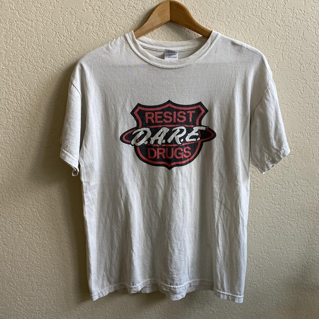 y2k DARE Shirt Harley Davidson Streetwear Skater Alt... - Depop