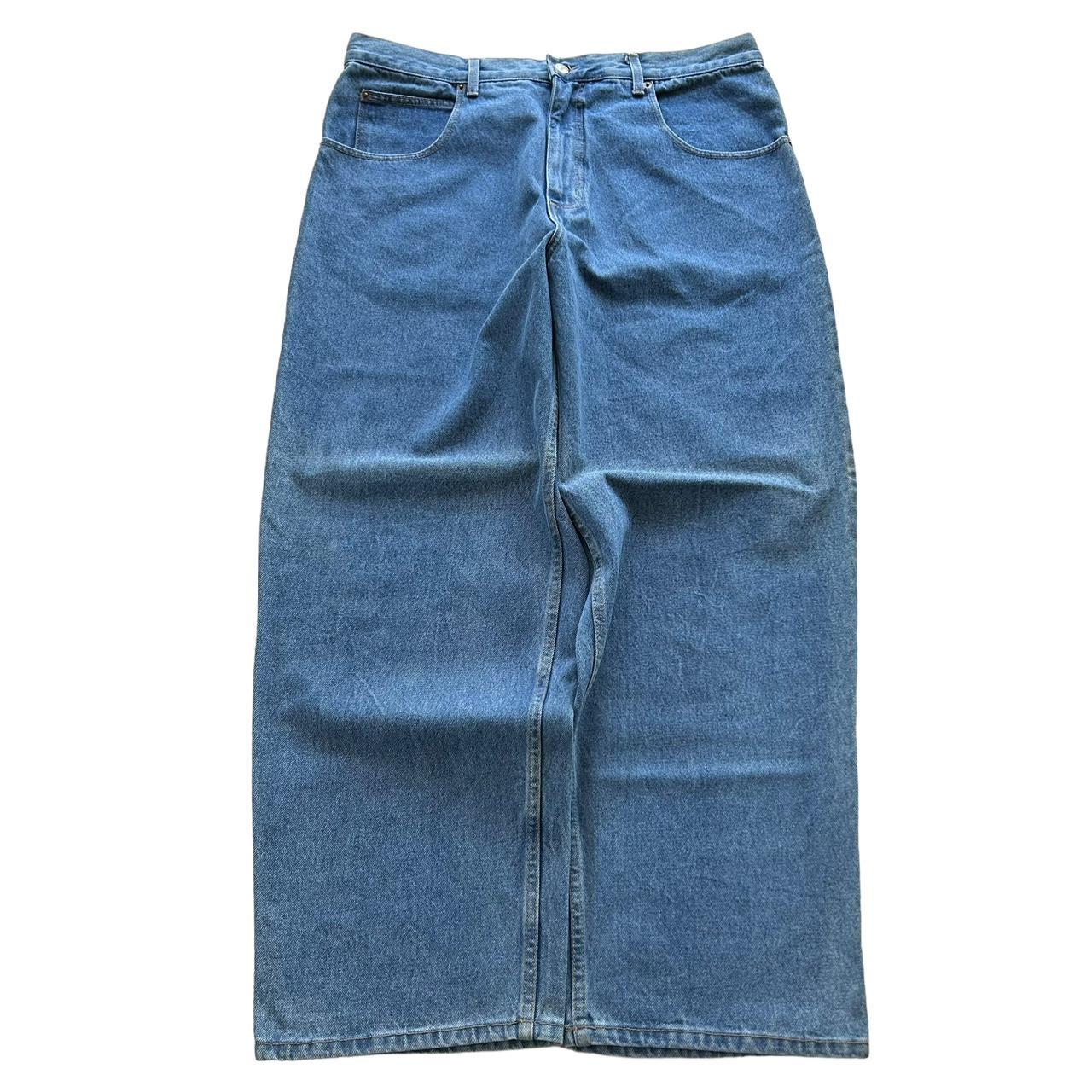 90s y2k jynx jeans jnco style baggy wide leg cyber... - Depop